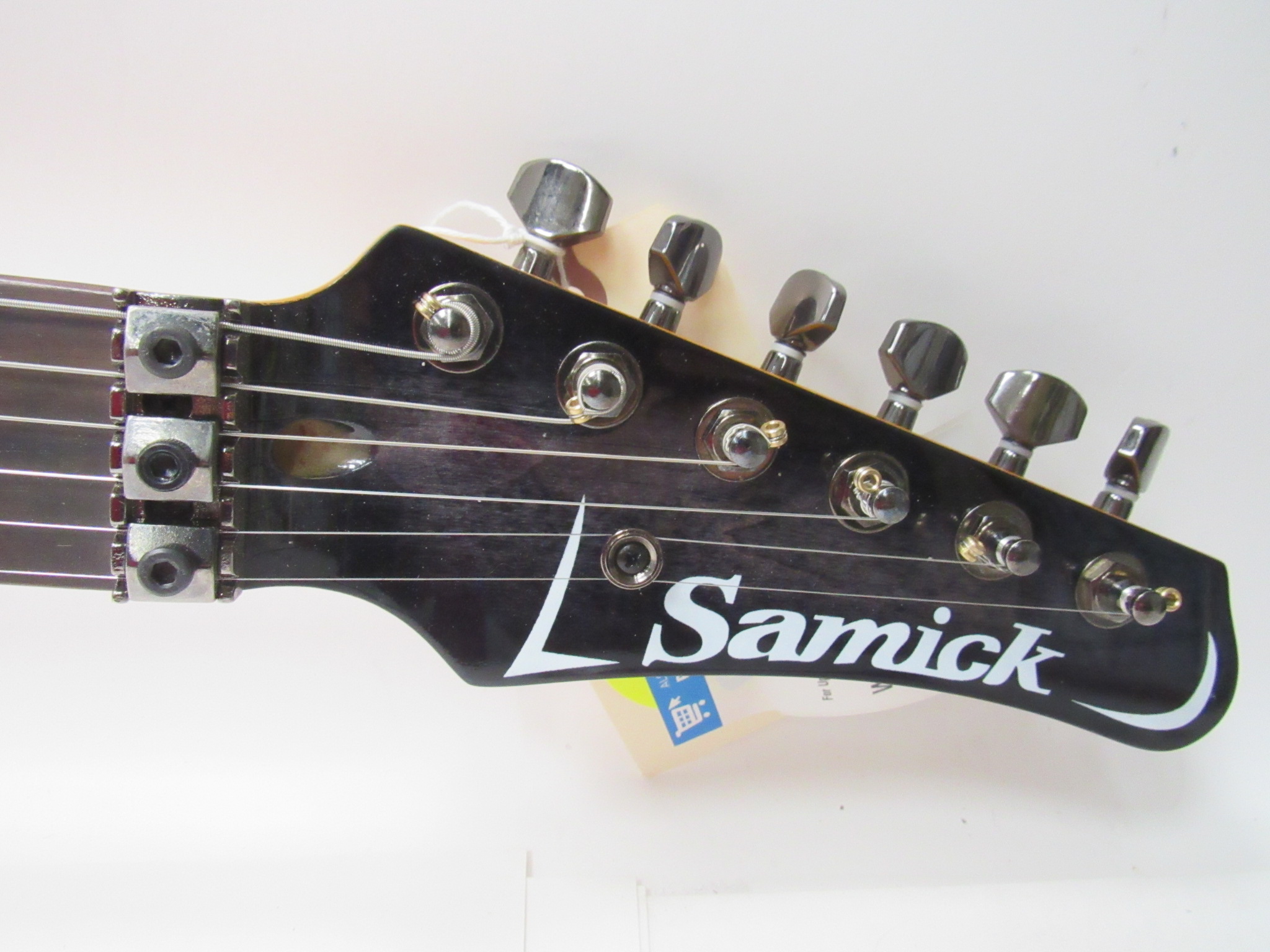 Samick SRK3000 Transparent Black Burst 6-String RH Electric Guitar
