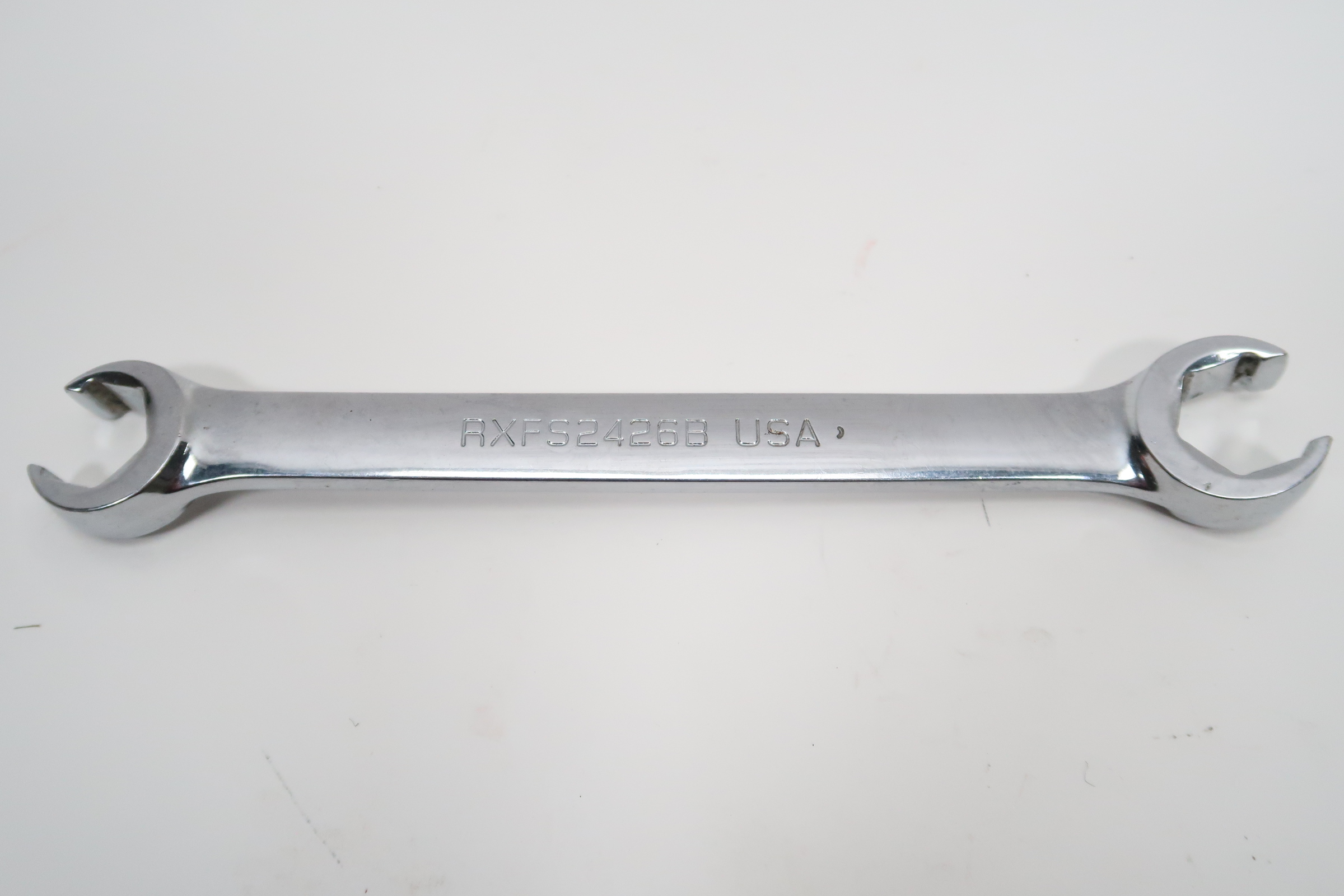 Snap On 4 Pc 6-Point SAE Flank Drive Double End Flare Nut Wrench Set