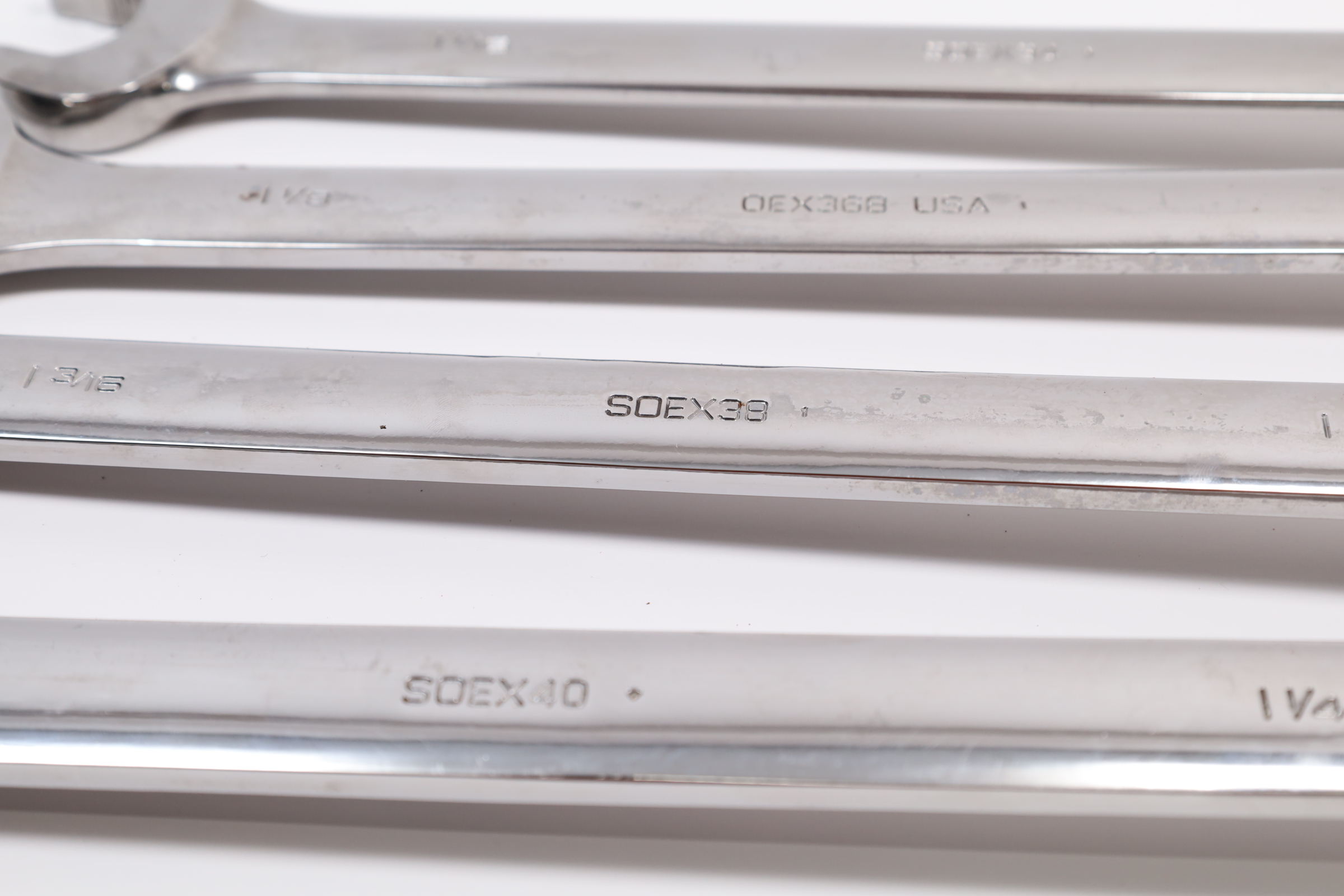 Snap-On Tools Flank Drive SOEXFSET1BR 19-Piece 12-Point SAE Combination ...