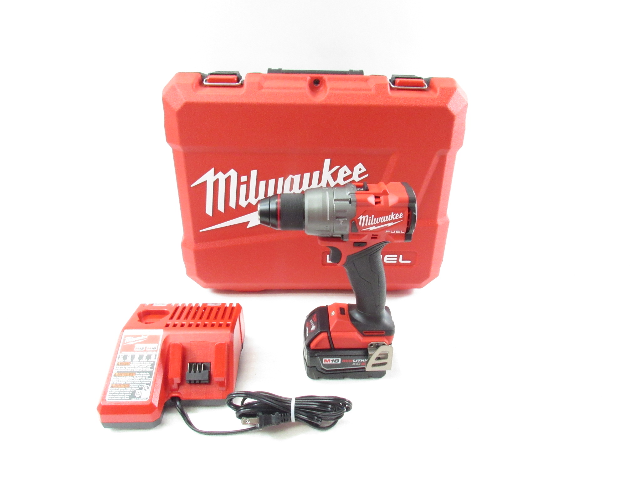 Milwaukee 2904-22 M18 FUEL 18V Brushless Cordless 1/2" Hammer Drill Driver