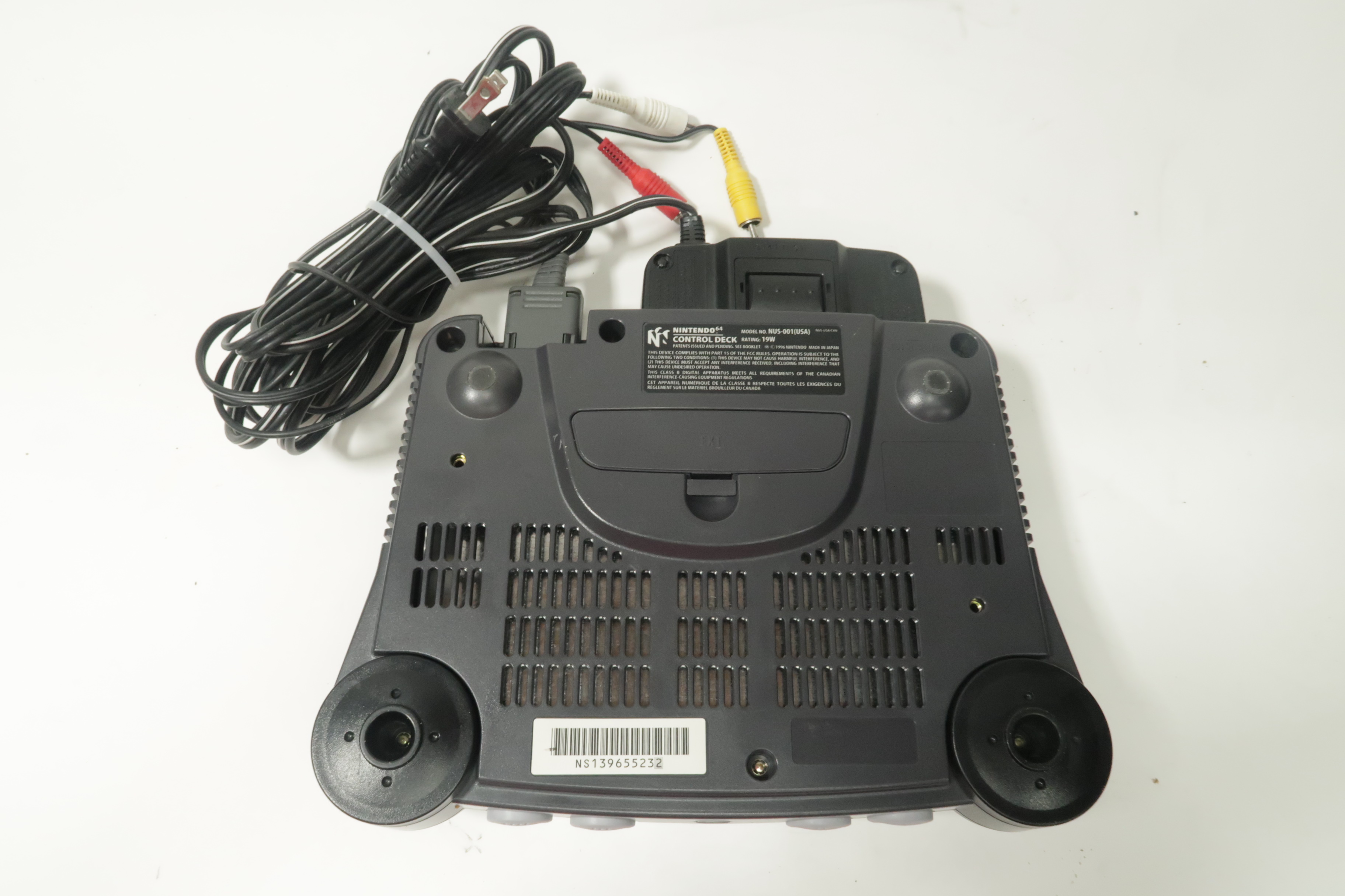 Nintendo 64 N64 NUS-001 64-bit CPU Home Video Game Console 8930