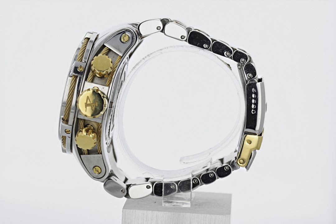 Invicta Reserve Bolt Mother of Pearl Dial Diamond Bezel Chronograph Men ...
