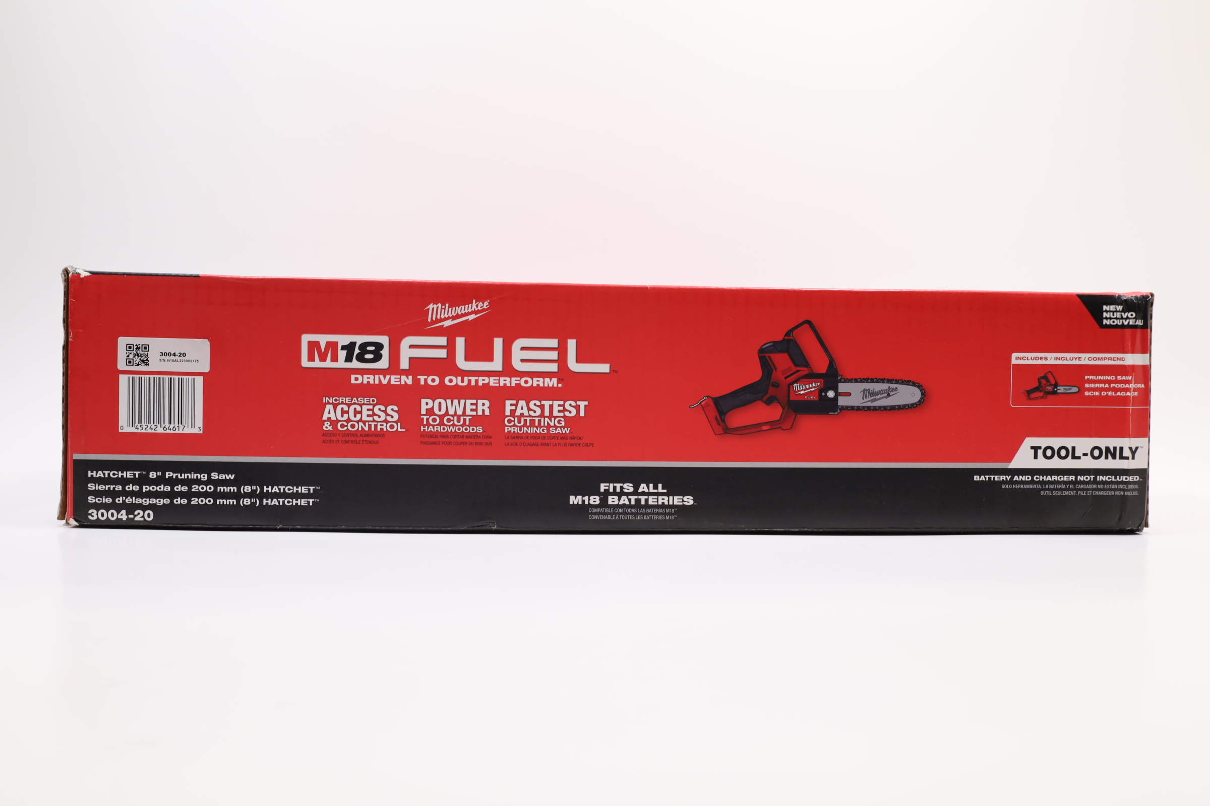 Milwaukee 3004-20 M18 FUEL 18V Brushless 8" Cordless Pruning Saw