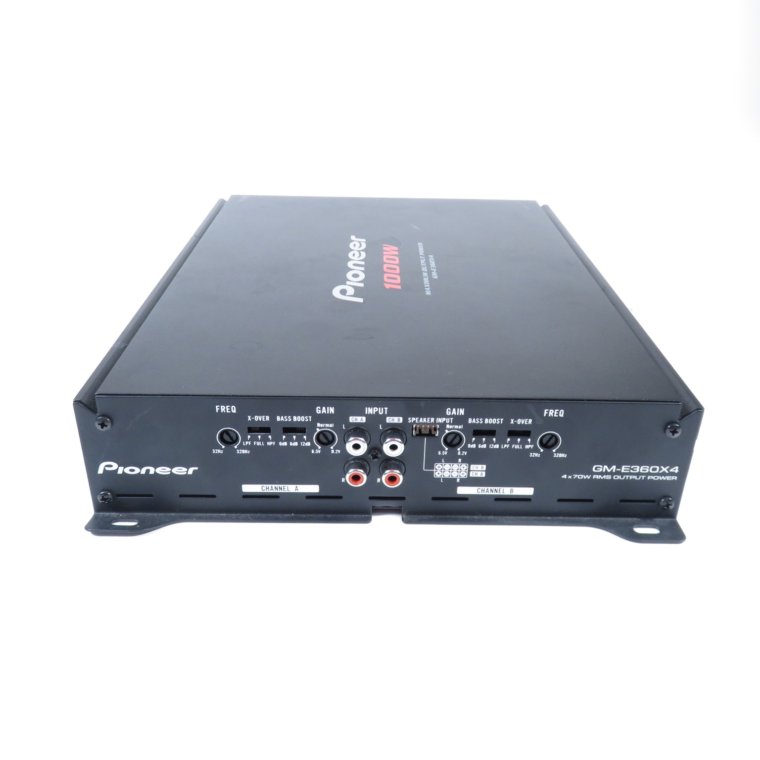 Pioneer GM-E360X4 4-Channel Bridgeable Class AB 1000W MAX Car Audio ...