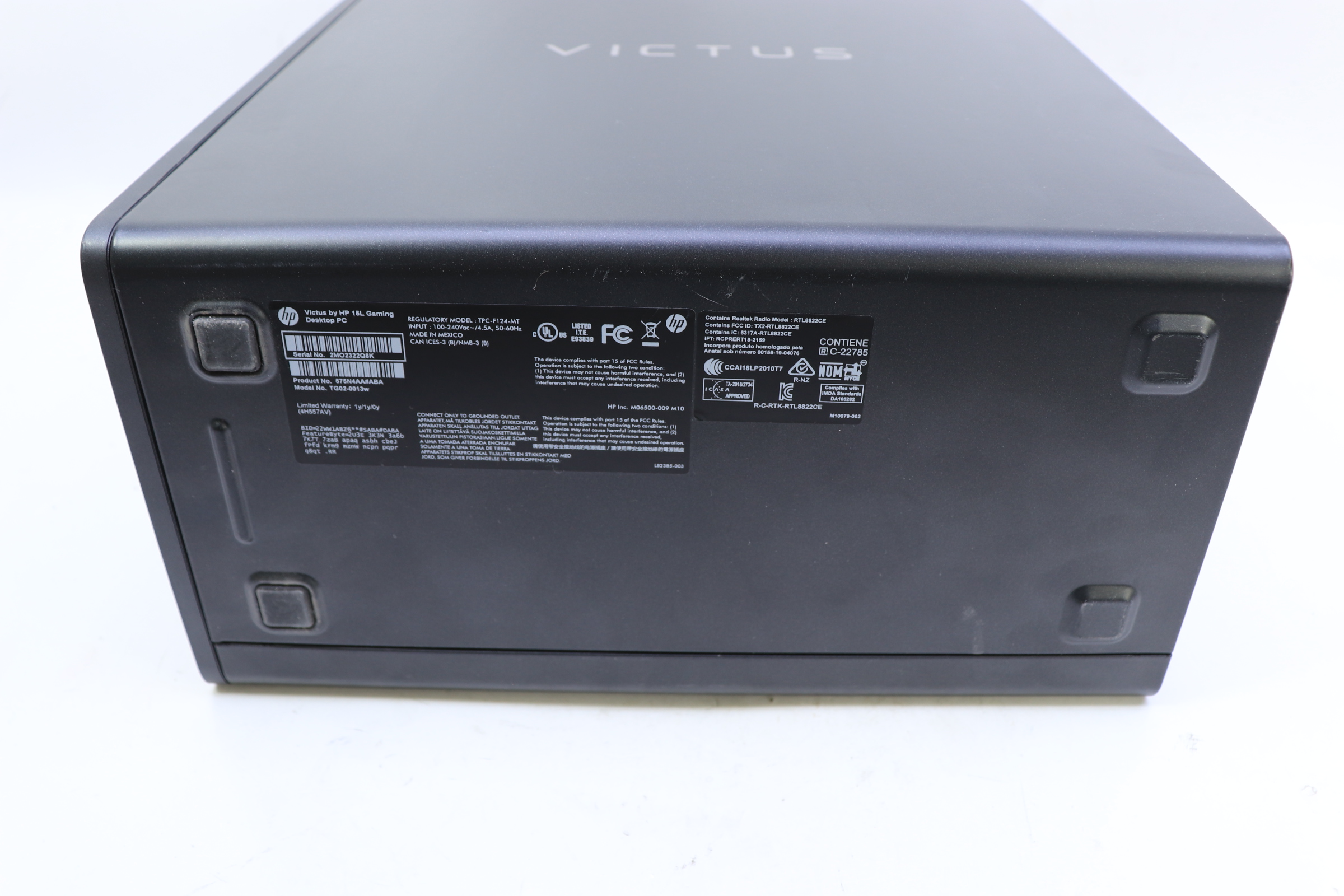 HP Victus 15L TG02-0013W Ryzen 5 5600G 3.9GHz Radeon RX 6400 8GB RAM ...