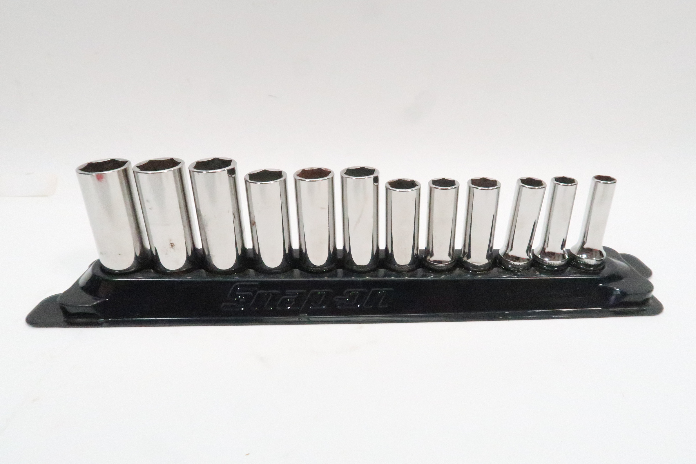 Snap On 212SFSMY 12pc 3/8" Drive 6-Point Metric Deep Socket Set