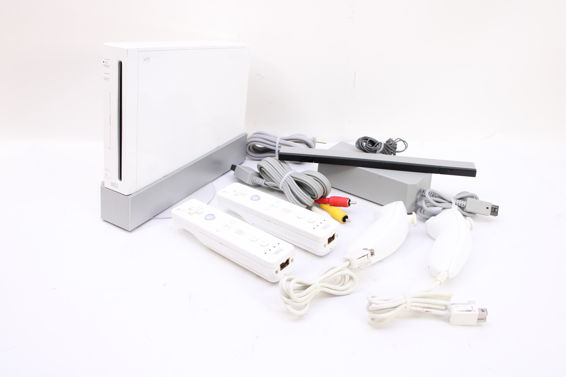 Nintendo Wii RVL-001 512MB White Body Home Video Gaming Console - 7191