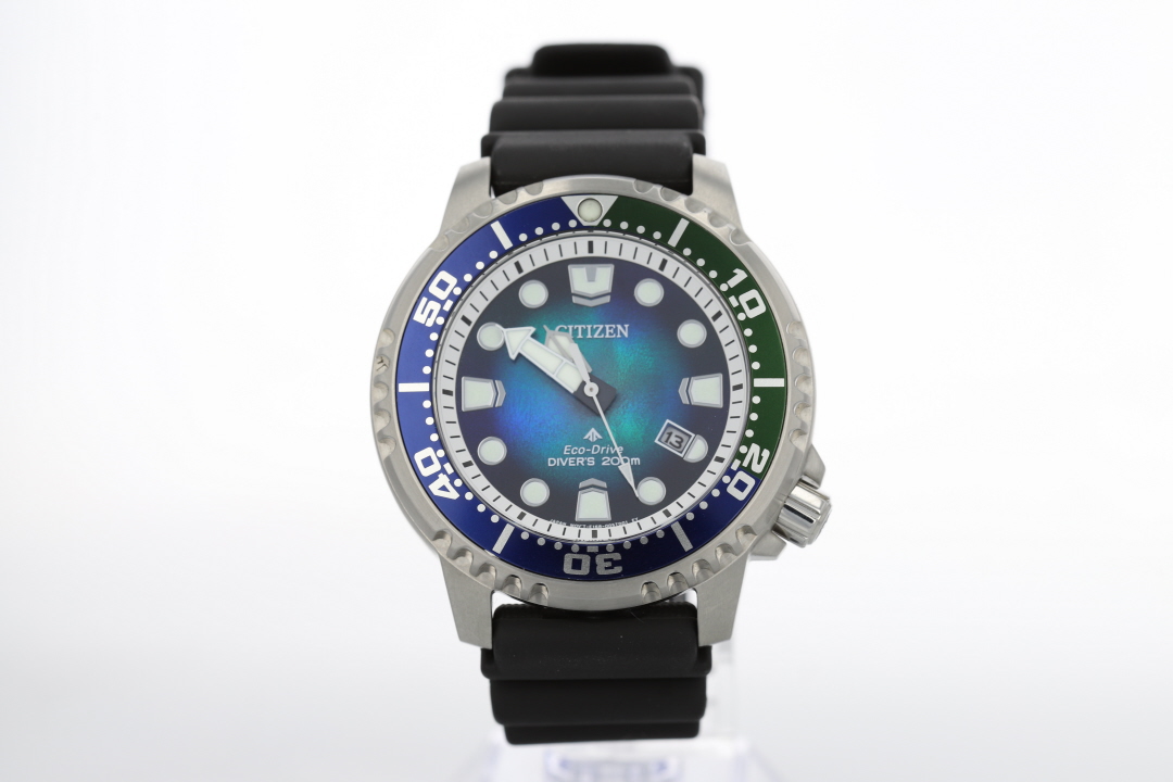 Citizen Promaster Unite Eco-Drive 44mm Blue Dial Polyurethane Strap Men ...