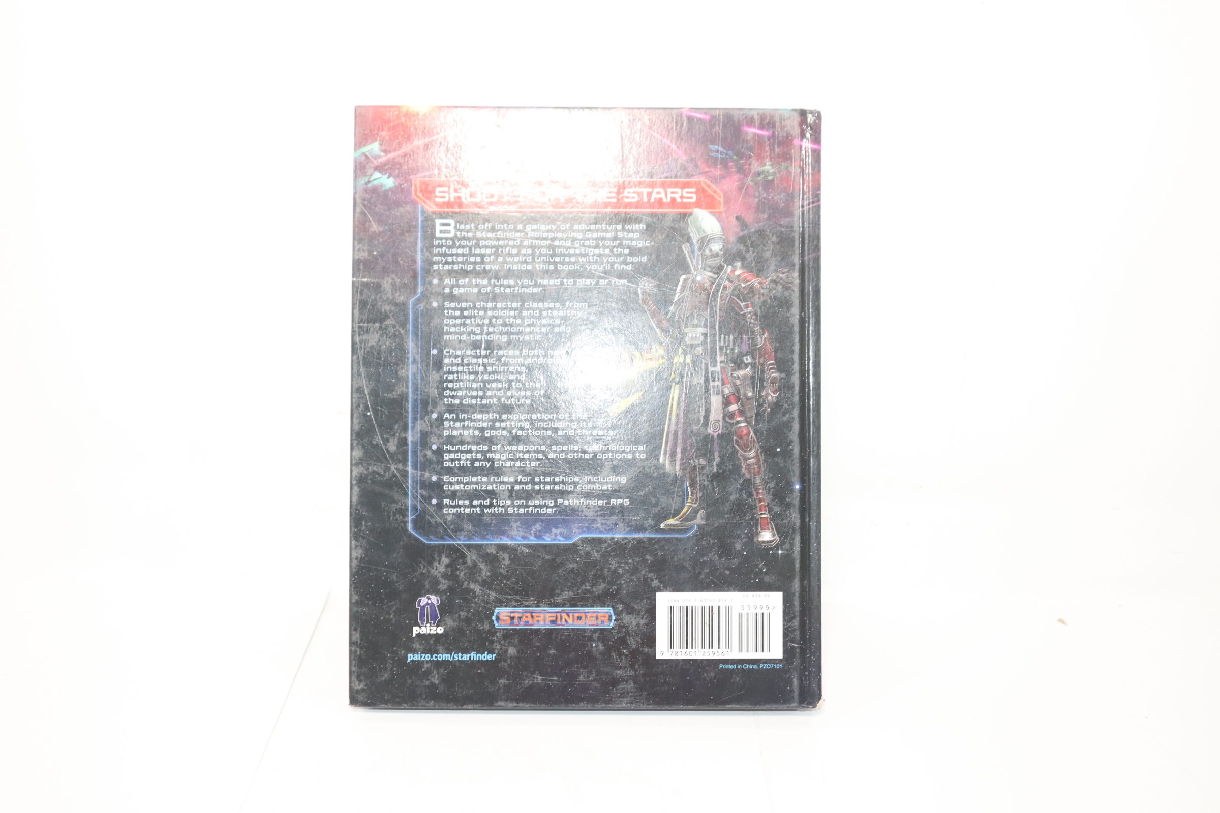 Paizo Inc. Starfinder Core Rulebook 528Pg. Hardcover Rule Book 978-1 ...