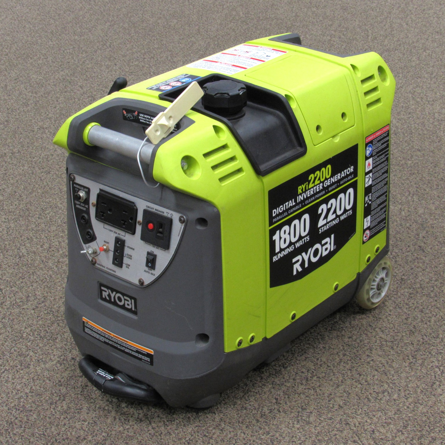 Ryobi generator inverter store