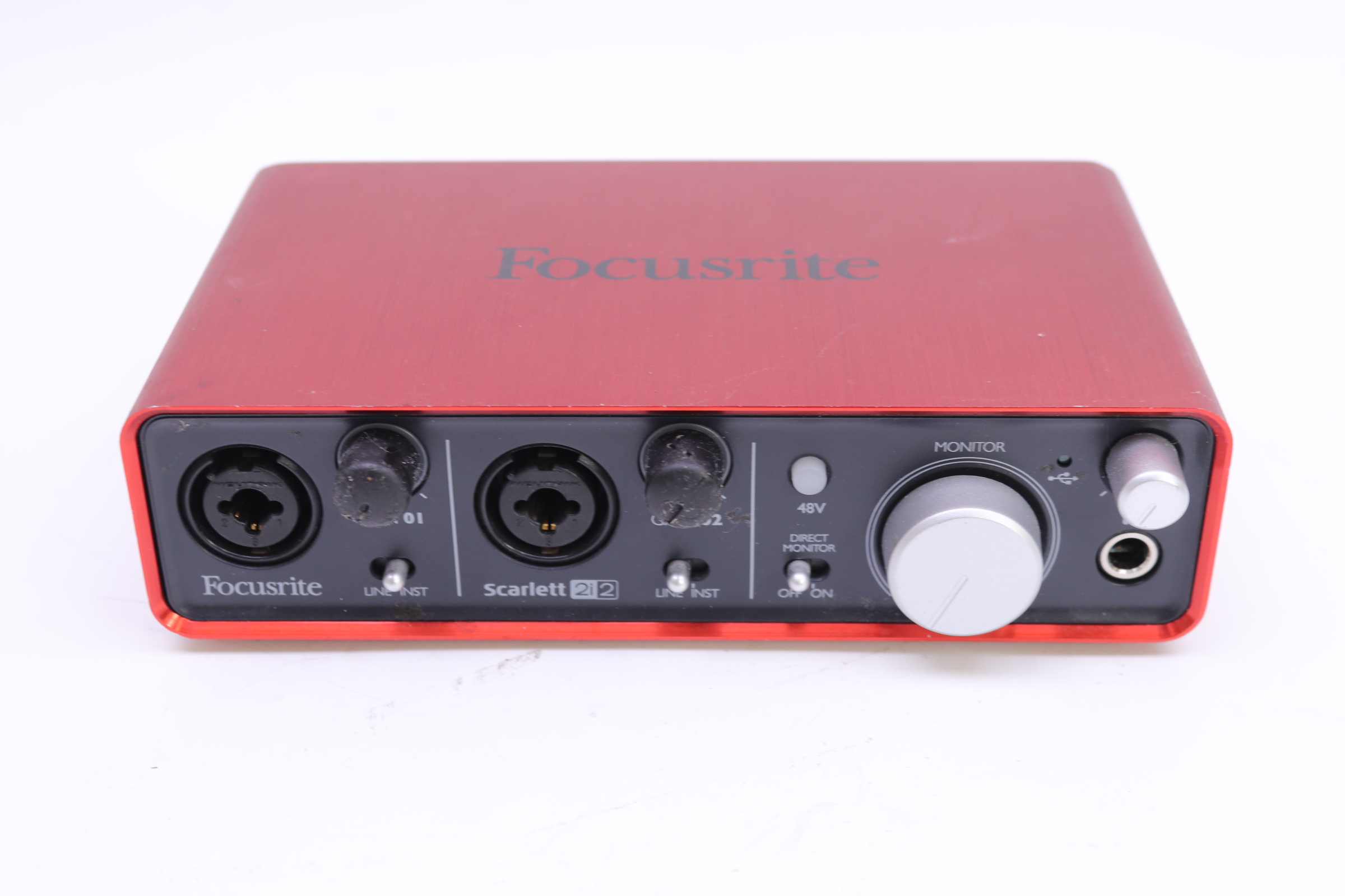 Focusrite MOSC0003 Scarlette 2i2 1st Generation USB Recording Audio ...