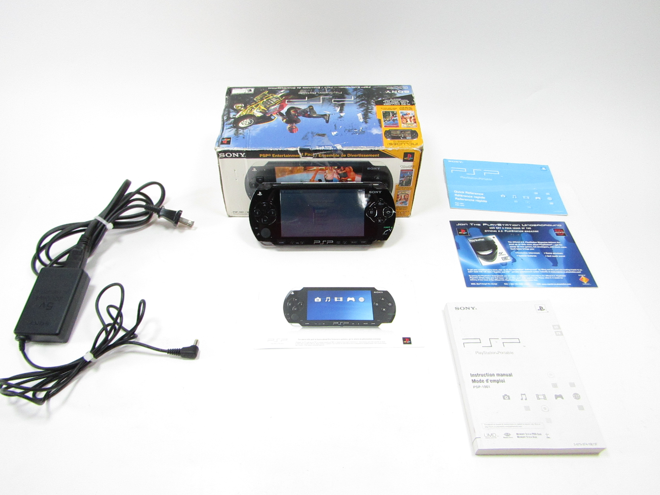 Sony PlayStation Portable PSP-1001 4.3-Inch Handheld Video Game Console ...