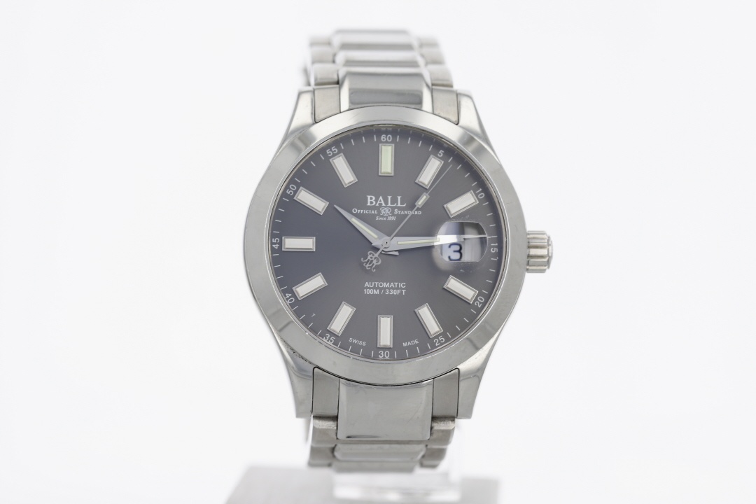Ball Engineer II Marvelight Black Dial Automatic Stainless Steel Men's ...