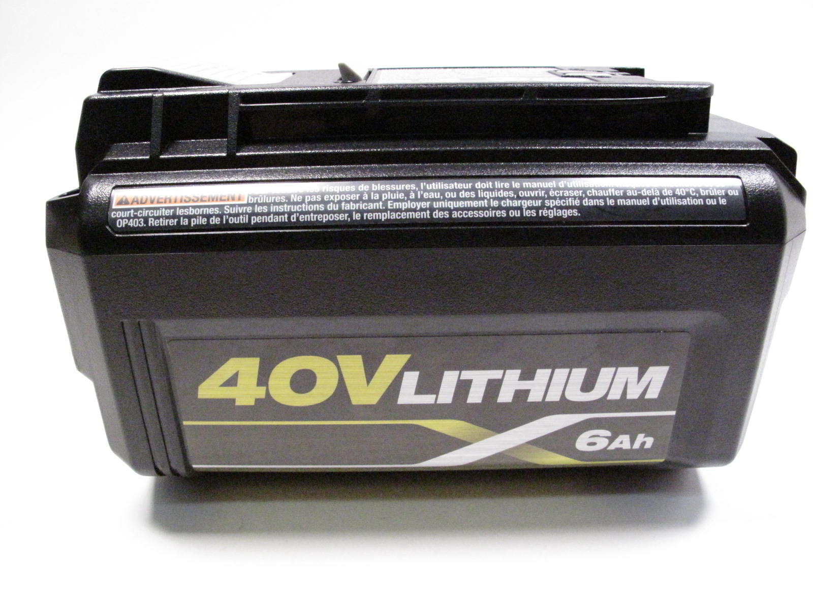 Ryobi OP40404-06VNM 40V Lithium-Ion 4.0 Ah Battery and Rapid Charger Kit