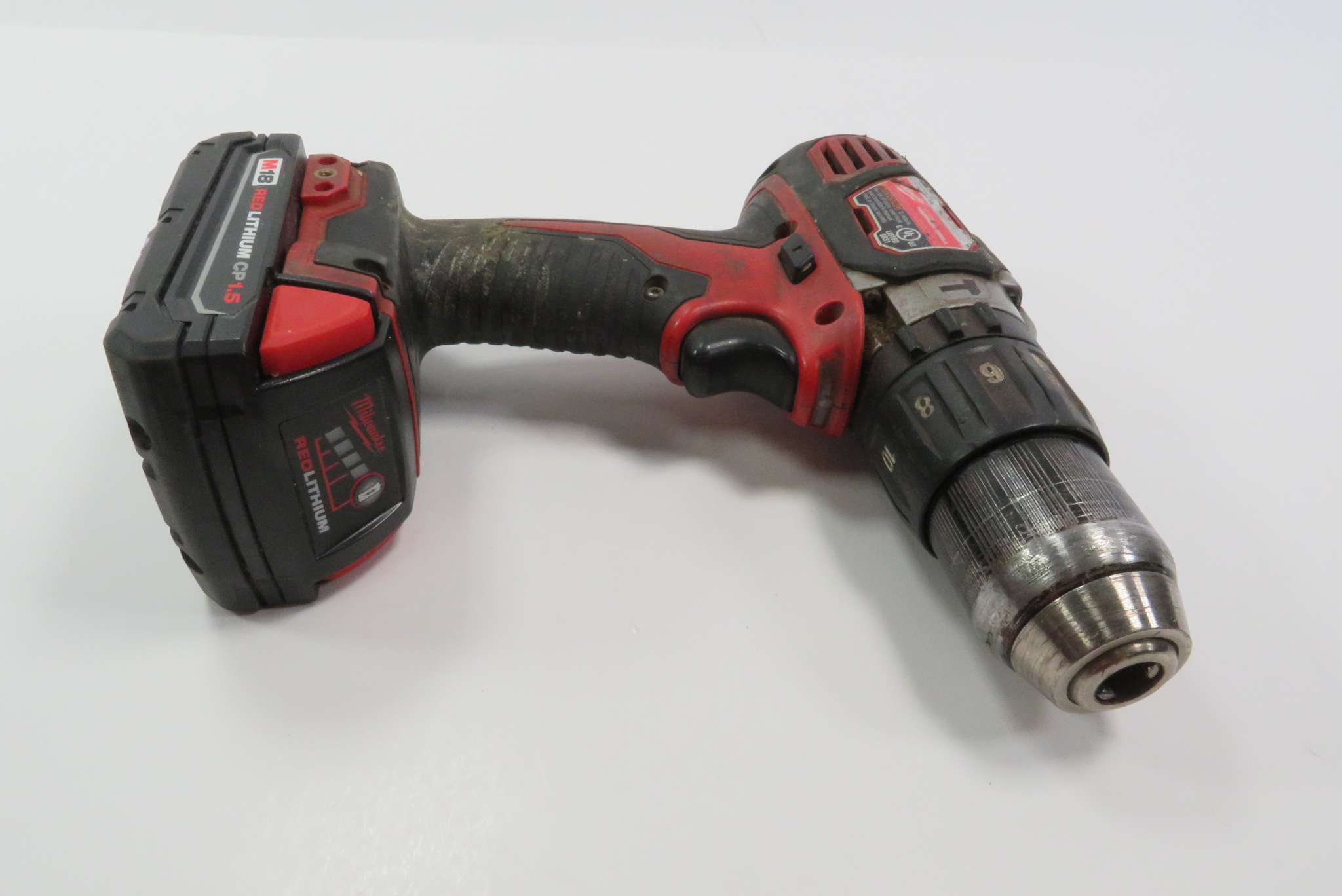 Milwaukee 2607-20 M18 18V Lithium-Ion Cordless 1/2" Hammer Drill
