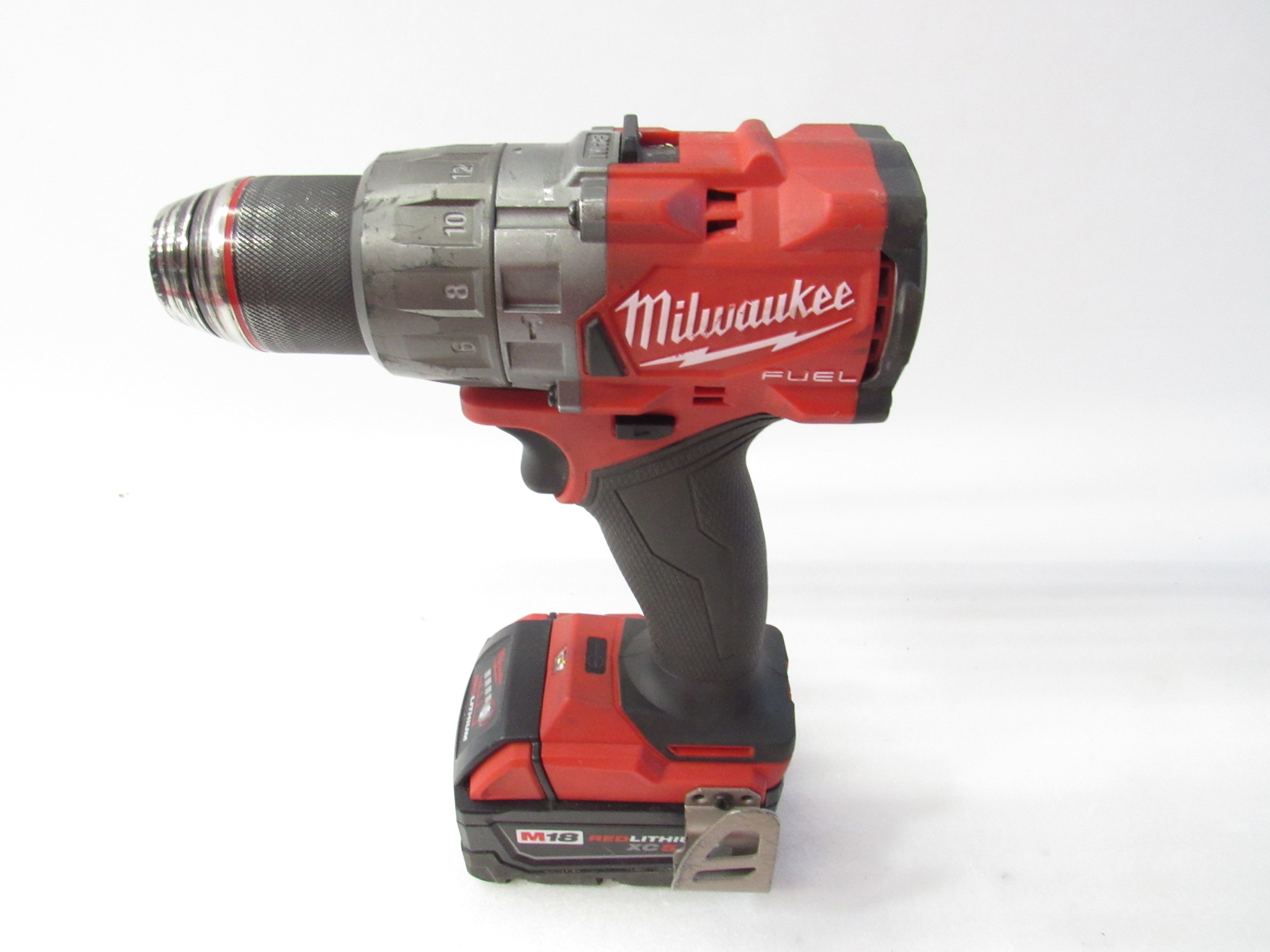 Milwaukee 2904-20 M18 FUEL Li-Ion Brushless Cordless 1/2" Hammer Drill ...