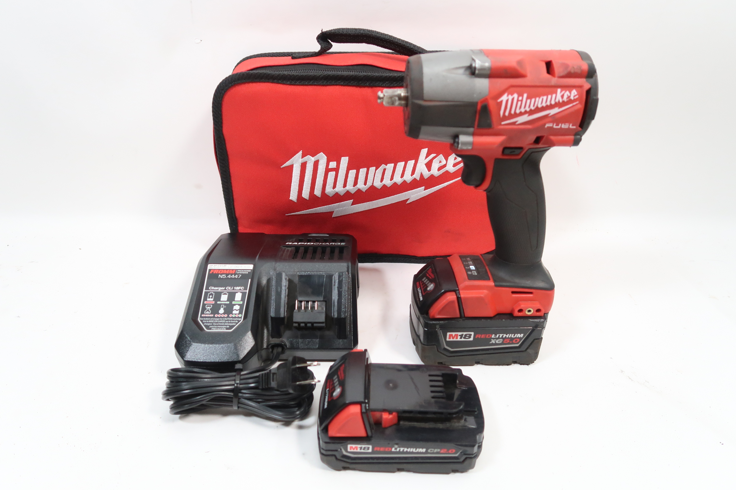Milwaukee 2960-20 18V Li-Ion Mid Torque Brushless Cordless 3/8 in ...
