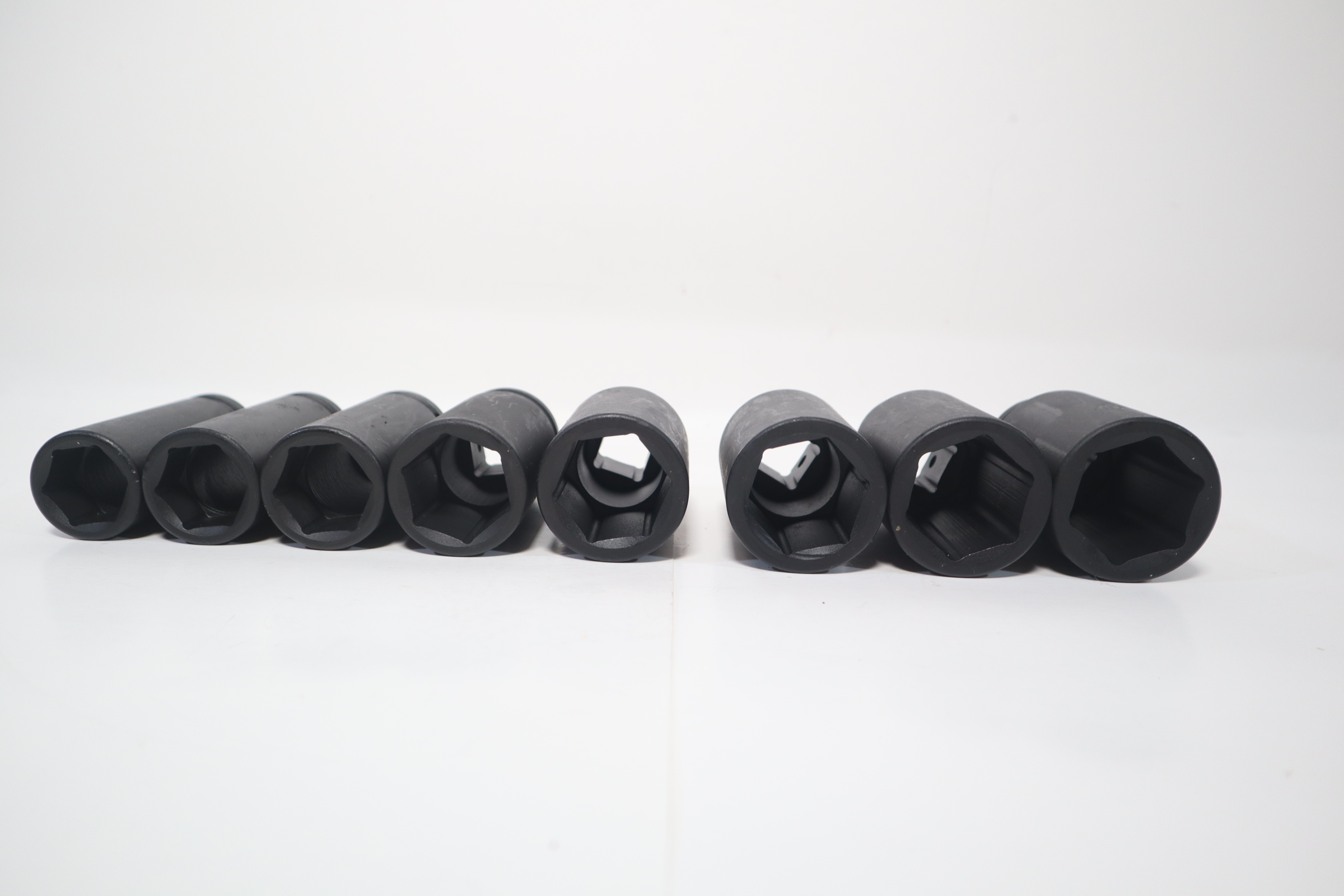 Klutch A01-008-0027 8-Piece 3/4" Drive SAE CR-MO Deep Impact Socket Set