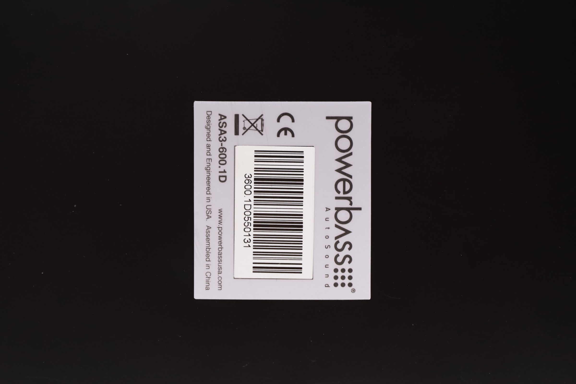 Powerbass ASA3-600.1D 600 Watt 1-Ohm Class D Monoblock Car Amplifier