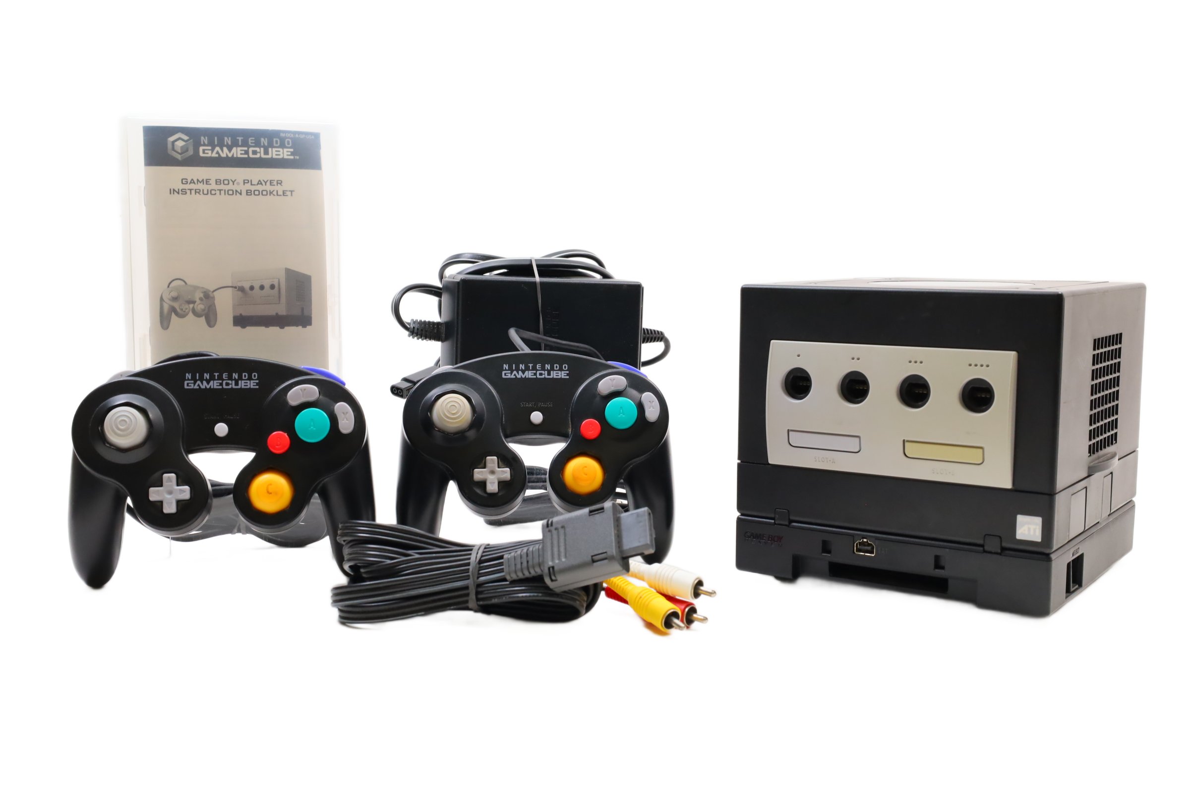 Nintendo GameCube DOL-001 Video Game Console - Game Boy Player & Start ...