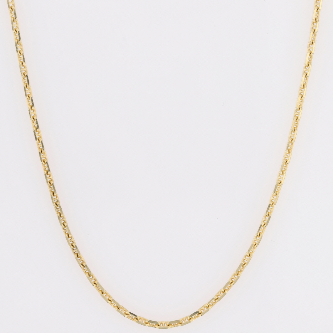 14K Gold Mariner Link Necklace Women s Size 16