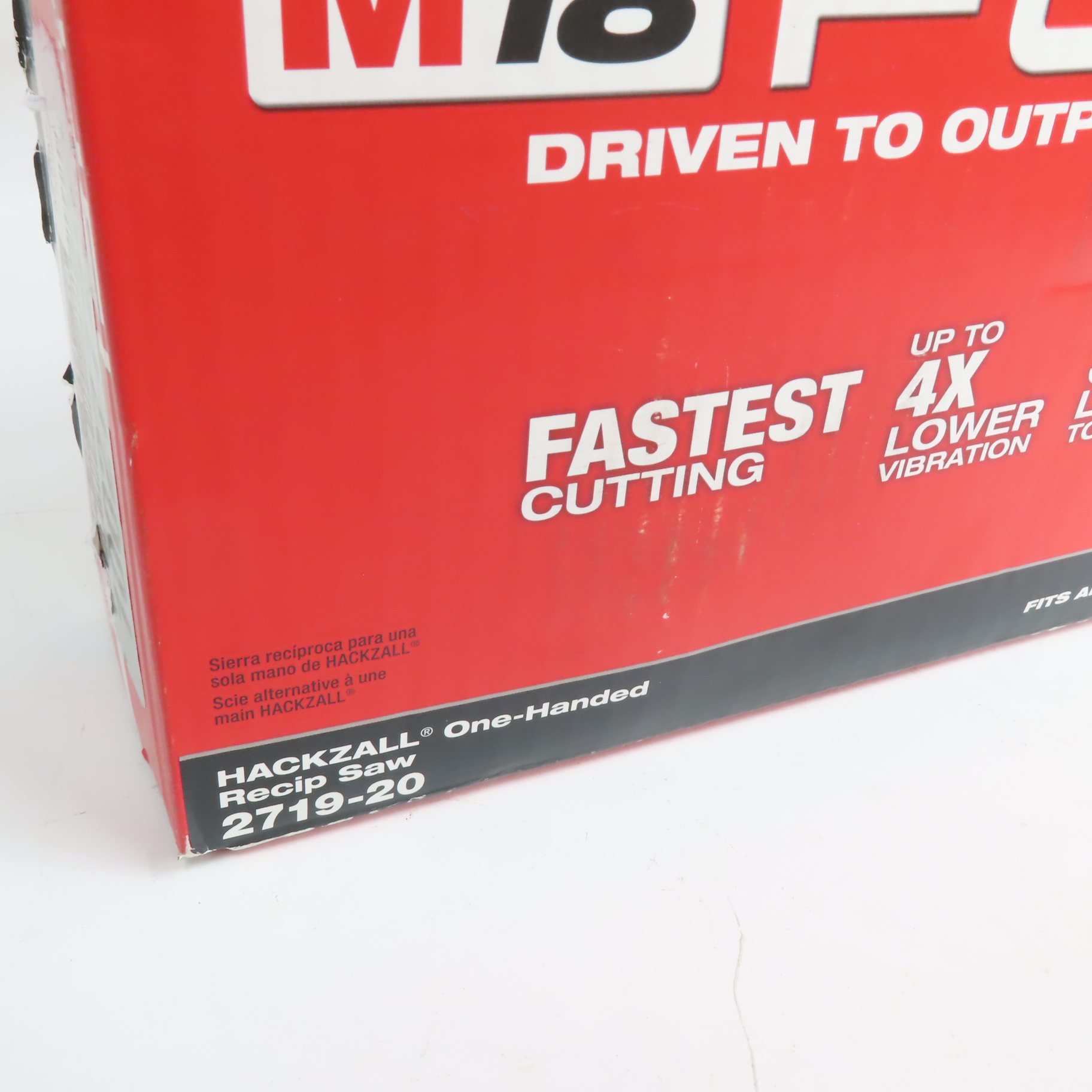 Milwaukee 2719-20 M18 FUEL HACKZALL 18V Cordless Reciprocating Saw ...