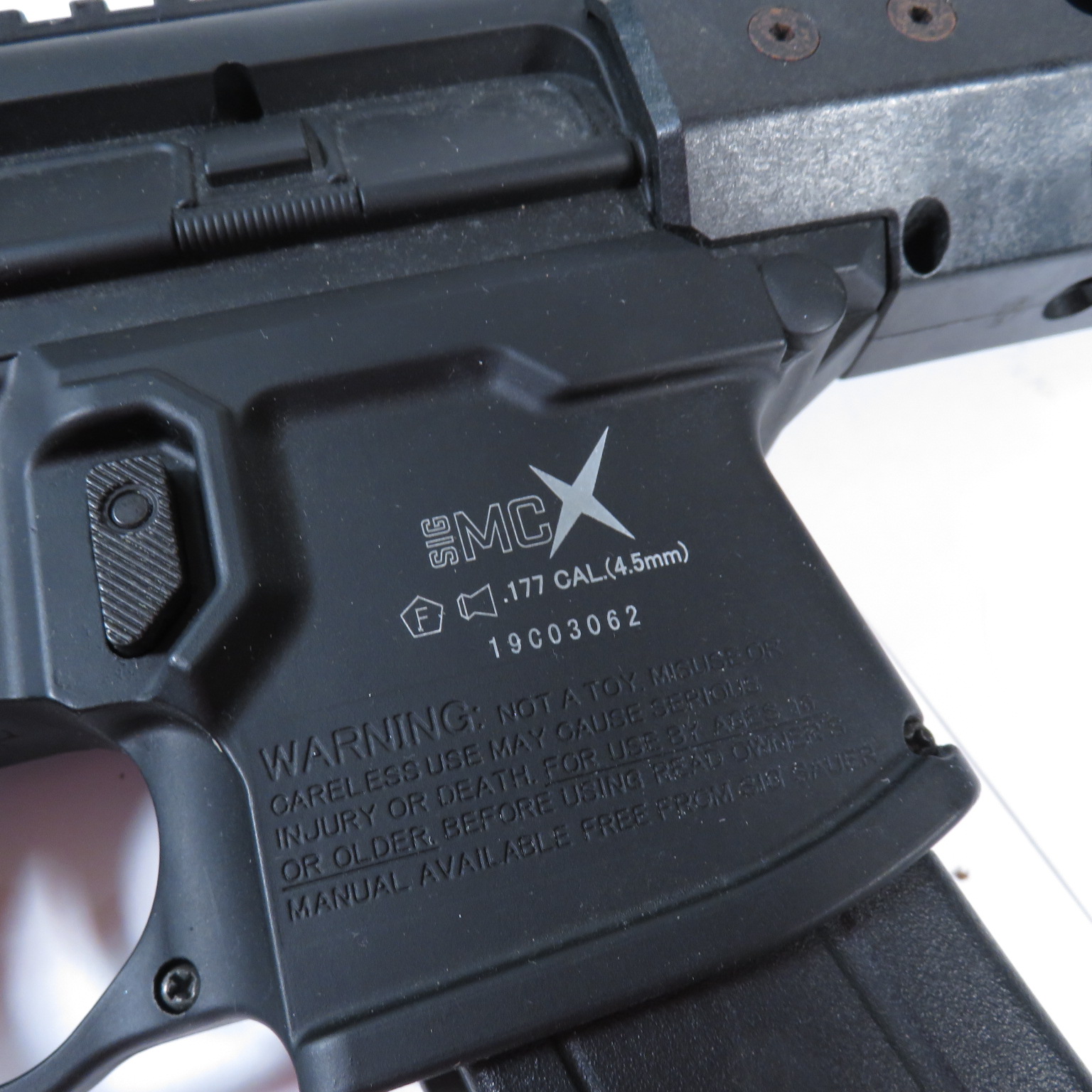 Sig Sauer Airguns AIRMCXMRD MCX ASP Semi-Auto CO2 .177 Pellet Red Dot ...