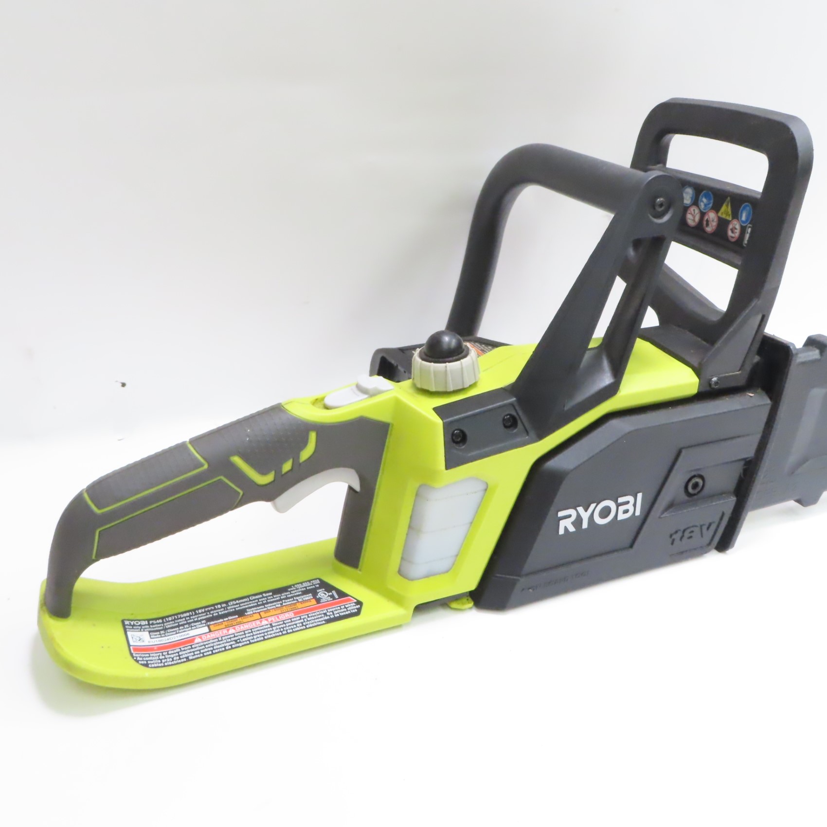 RYOBI P546 ONE+ 18V 10" Bar Lithium-Ion Cordless Electric Chainsaw