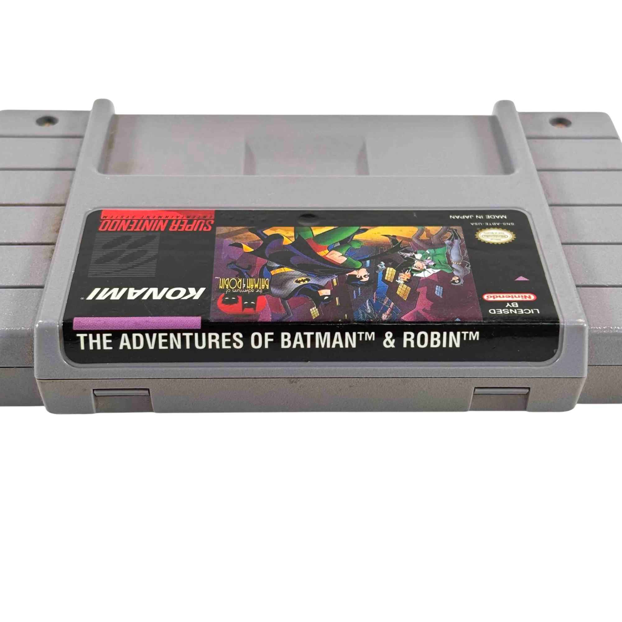 Adventures of Batman and Robin Video Game for the Nintendo Super Nintendo