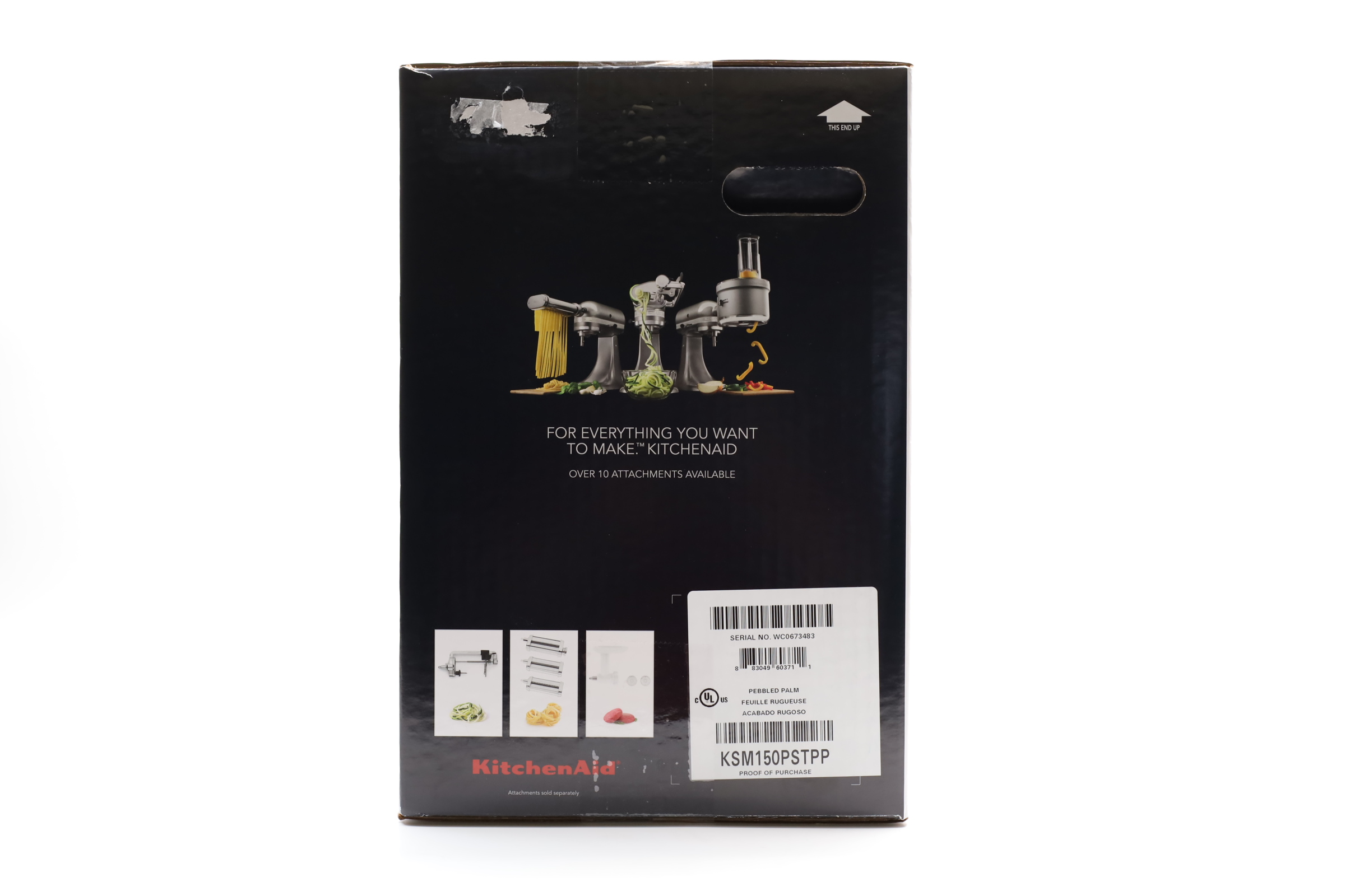 KitchenAid Artisan Series KSM150PSTPP 5 Quart Tilt-Head Stand Mixer - Palm