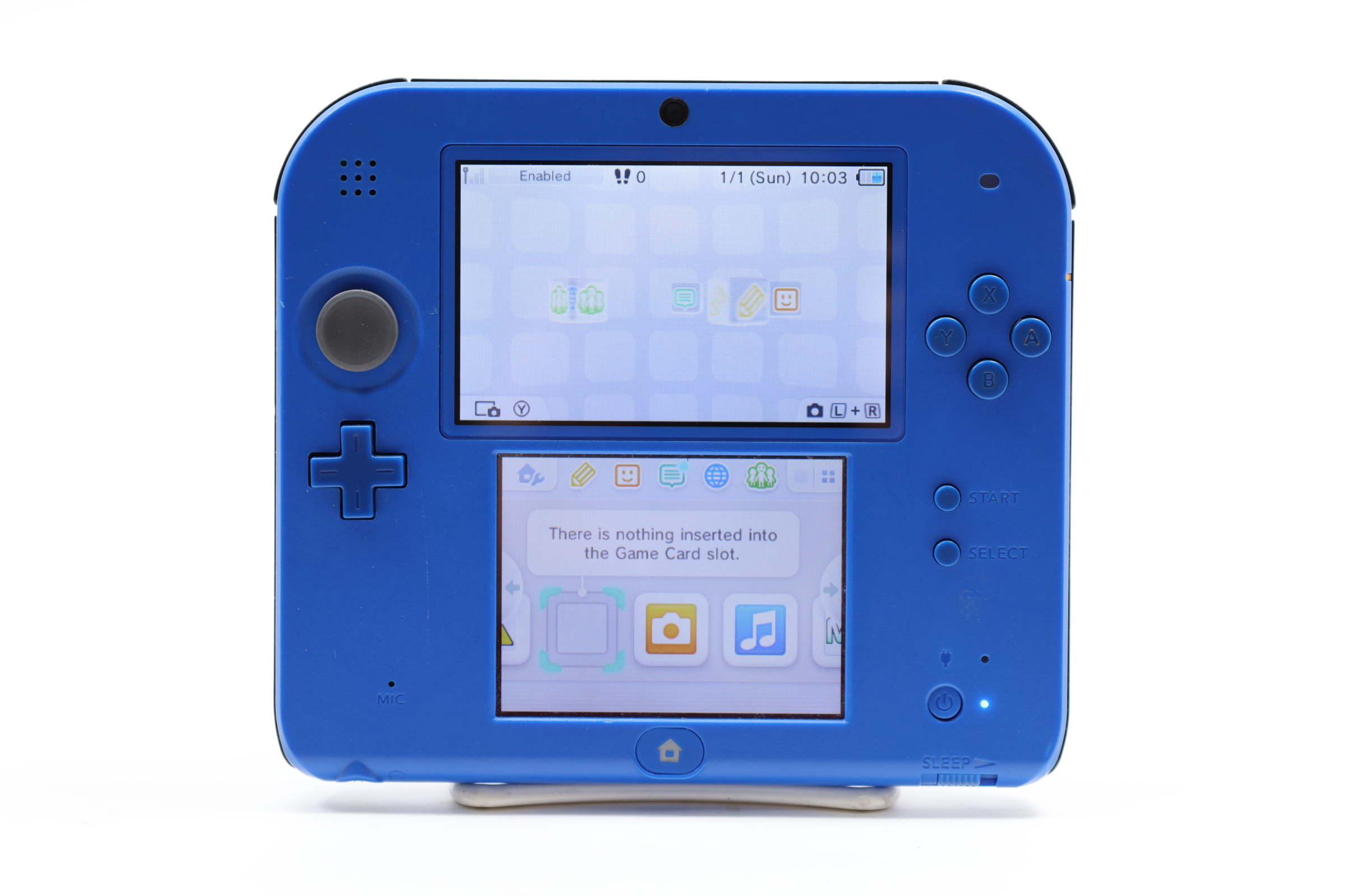 Nintendo 2DS FTR-001 Dual-Screen Portable Gaming System - Blue (1560)