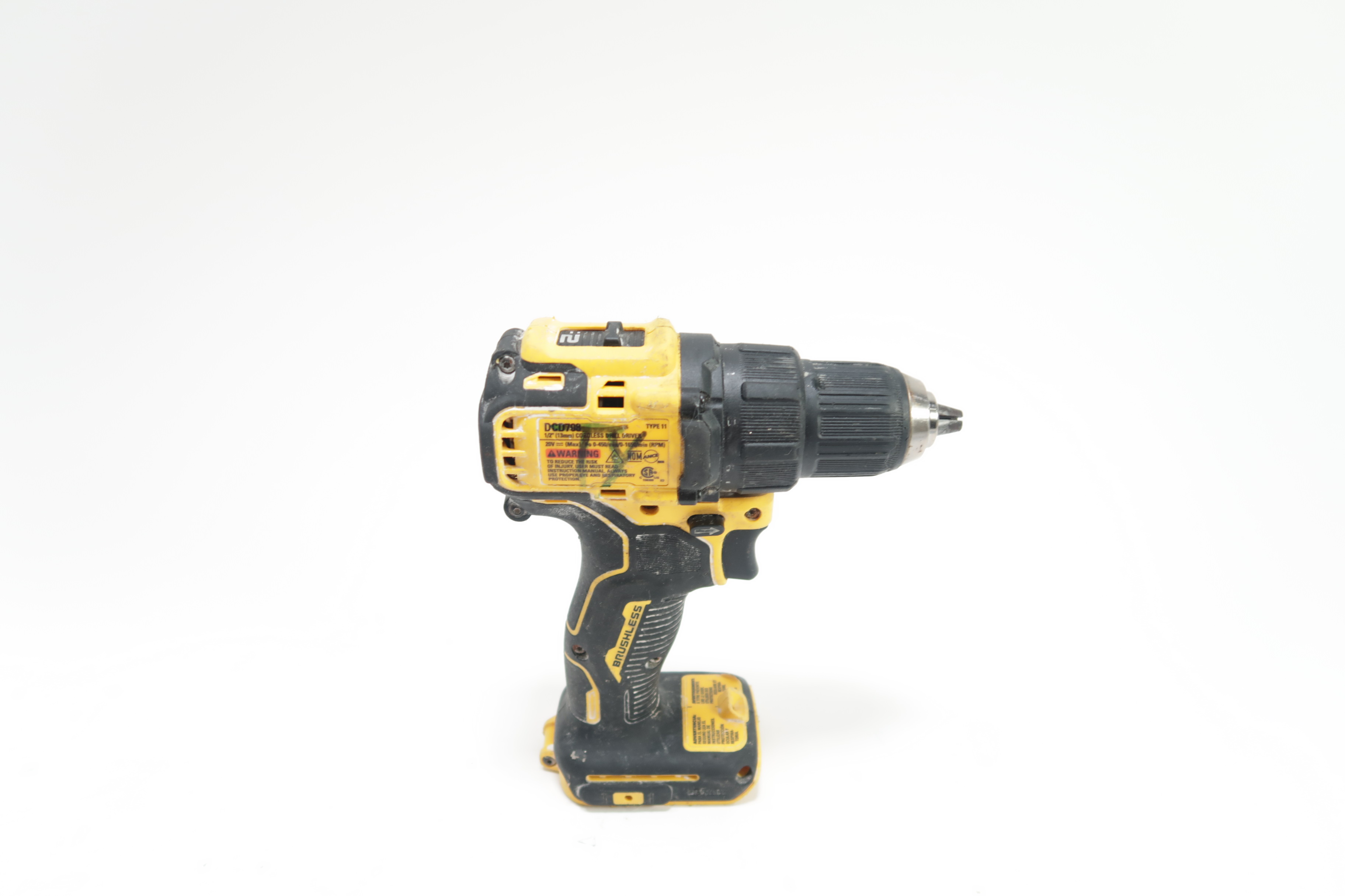 DEWALT DCD708 20-Volt MAX Cordless Brushless Compact 1/2 in. Drill ...