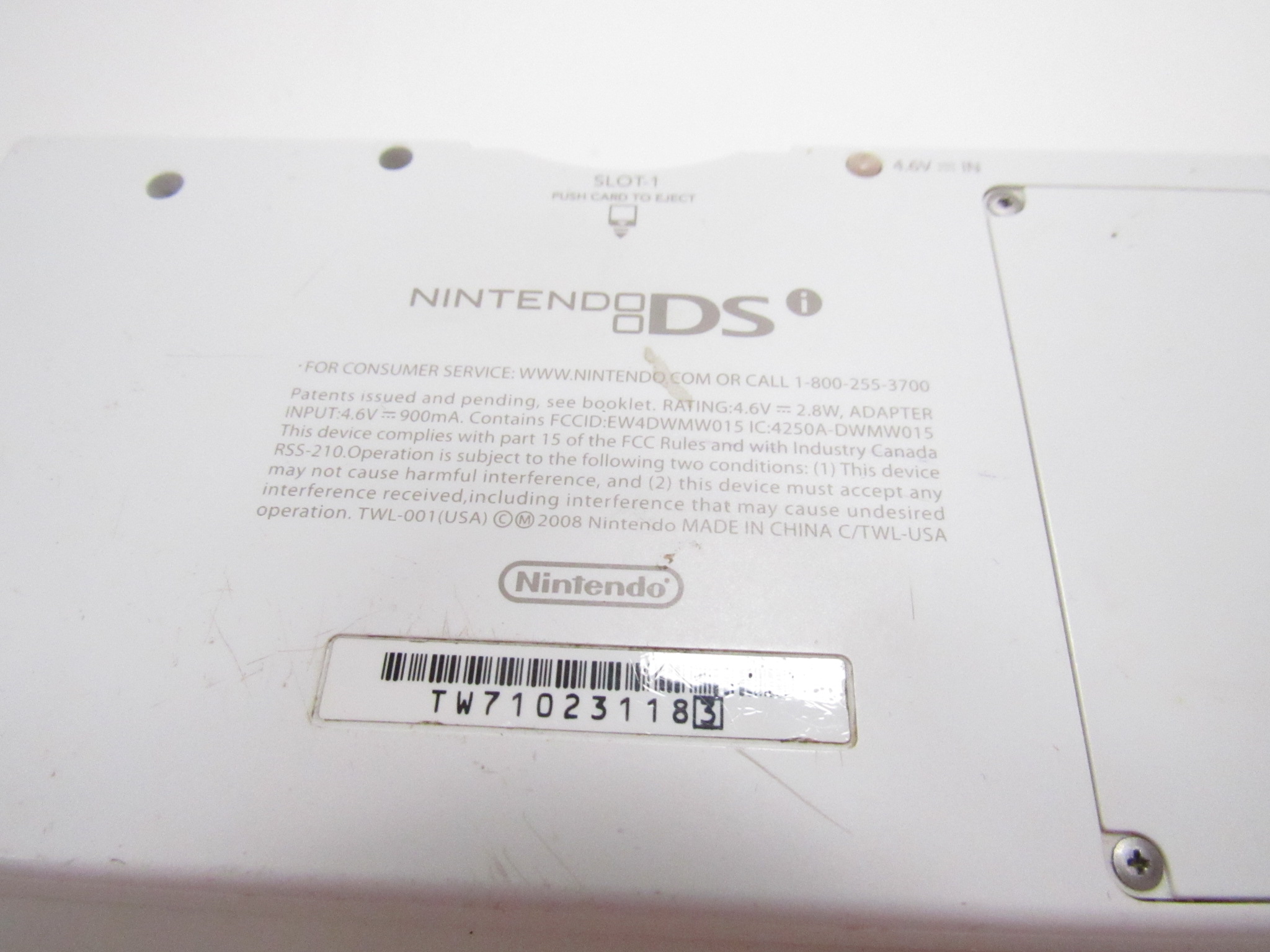 Nintendo Dsi Twl 001 Video Gaming Console 9 Game Cartridge Bundle