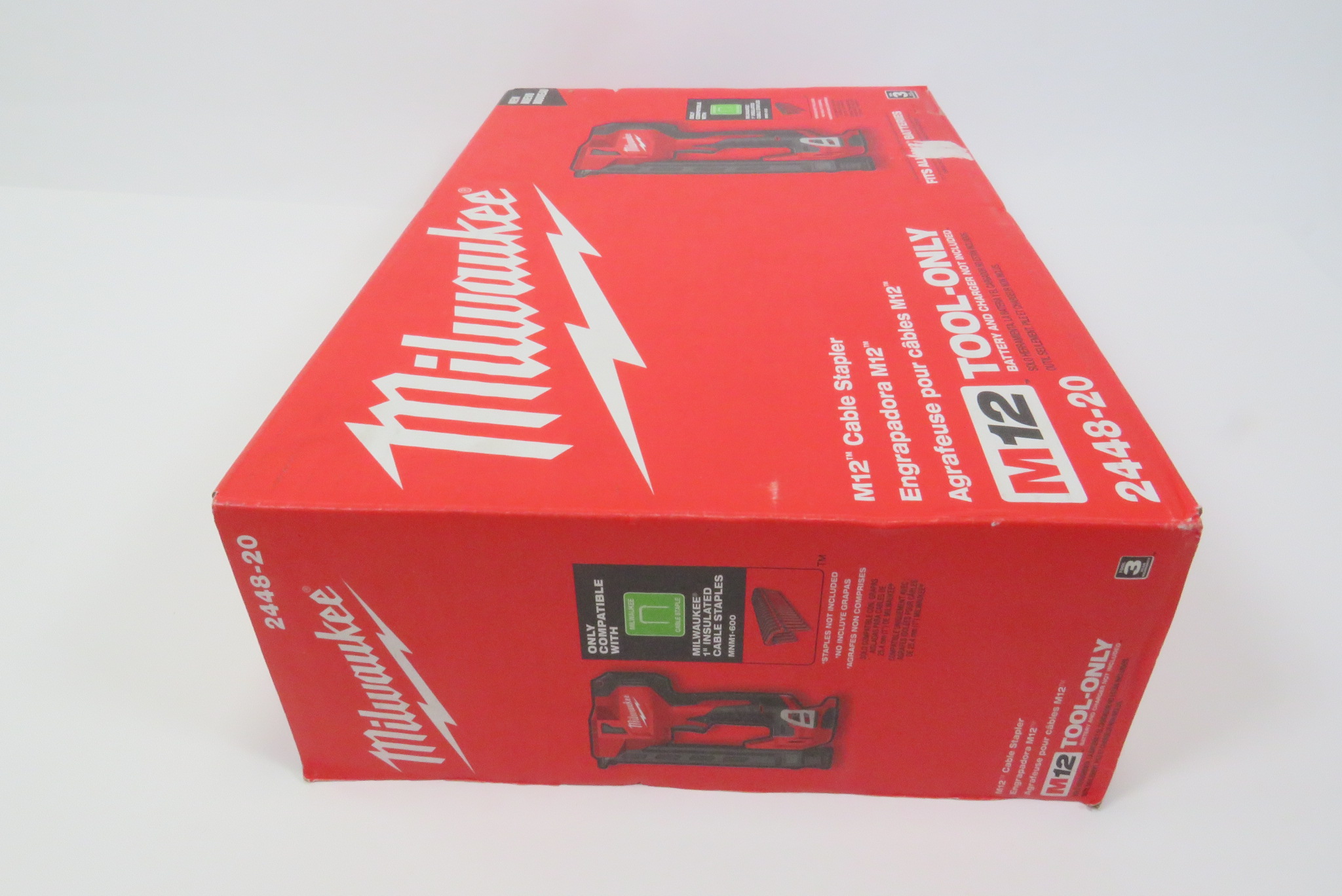 Milwaukee 2448-20 M12 12V Cordless Cable Stapler