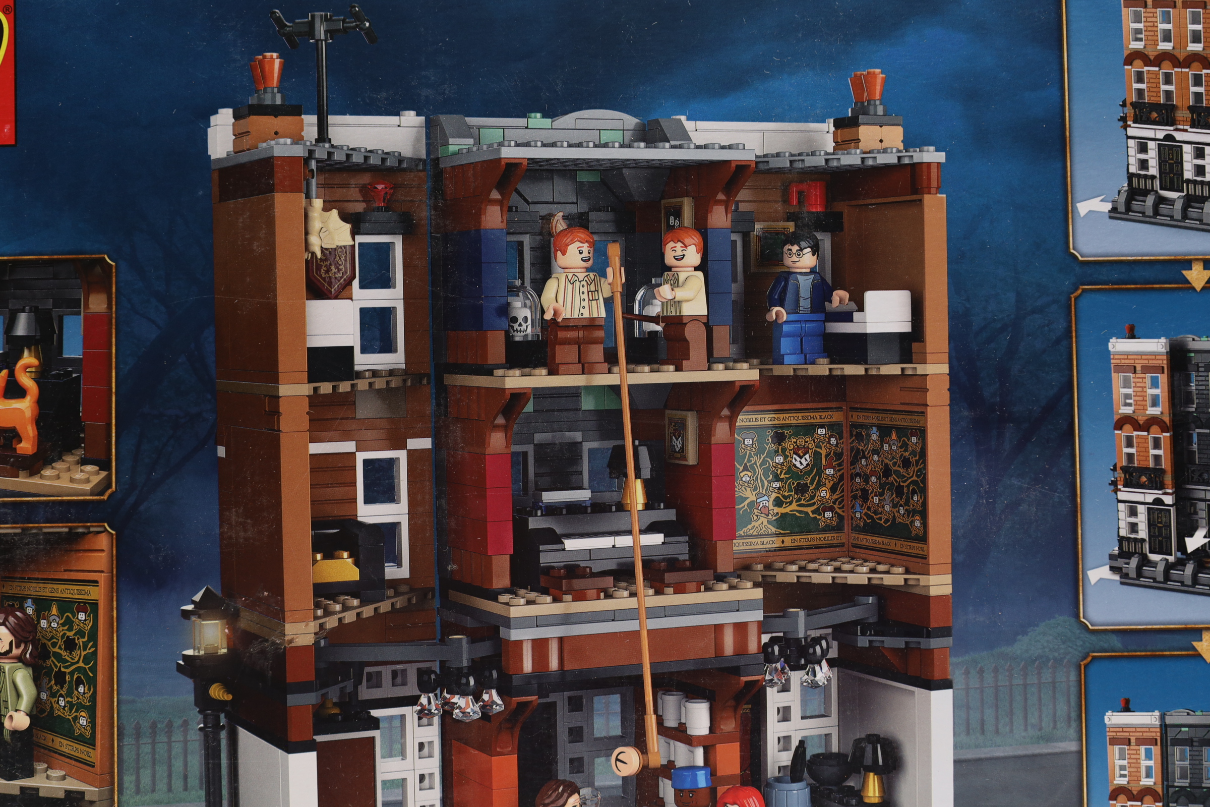 LEGO Harry Potter: 12 Grimmauld Place 76408 1083 Piece Set