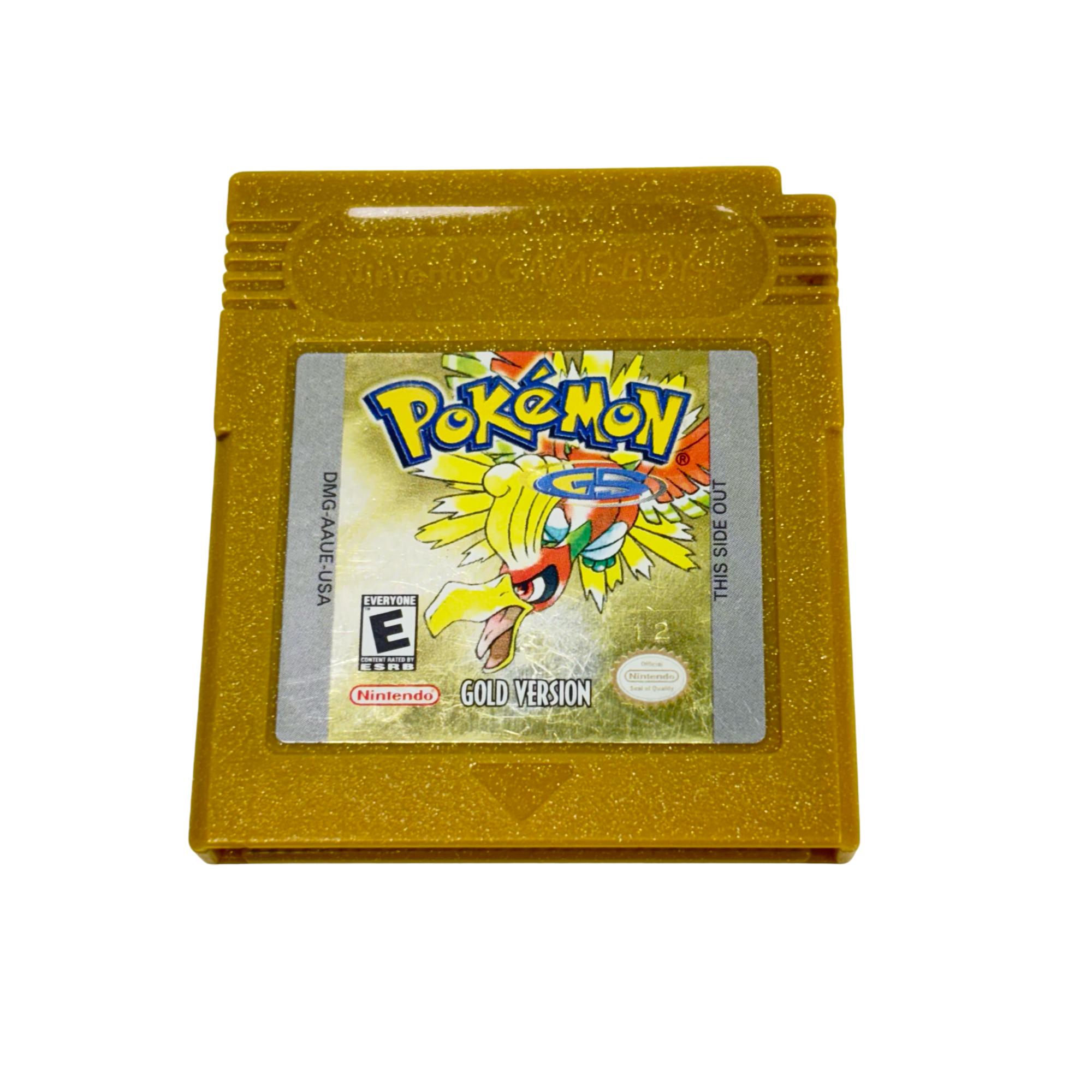 Nintendo Game Boy Color Pokémon Gold Version Game Cartridge DMG-AAUE-USA
