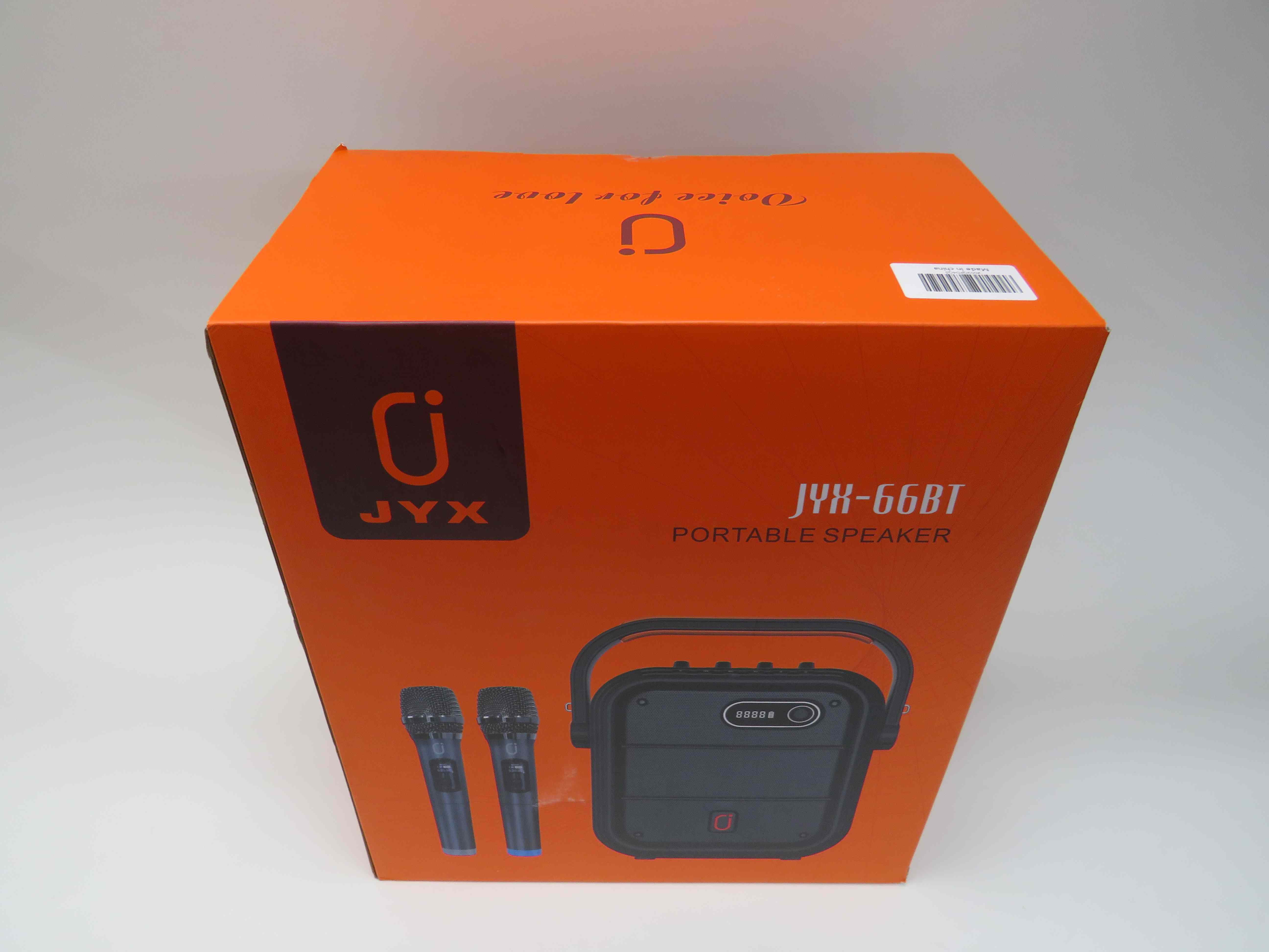 JYX 66-BT Portable Speaker Karaoke Machine 7613