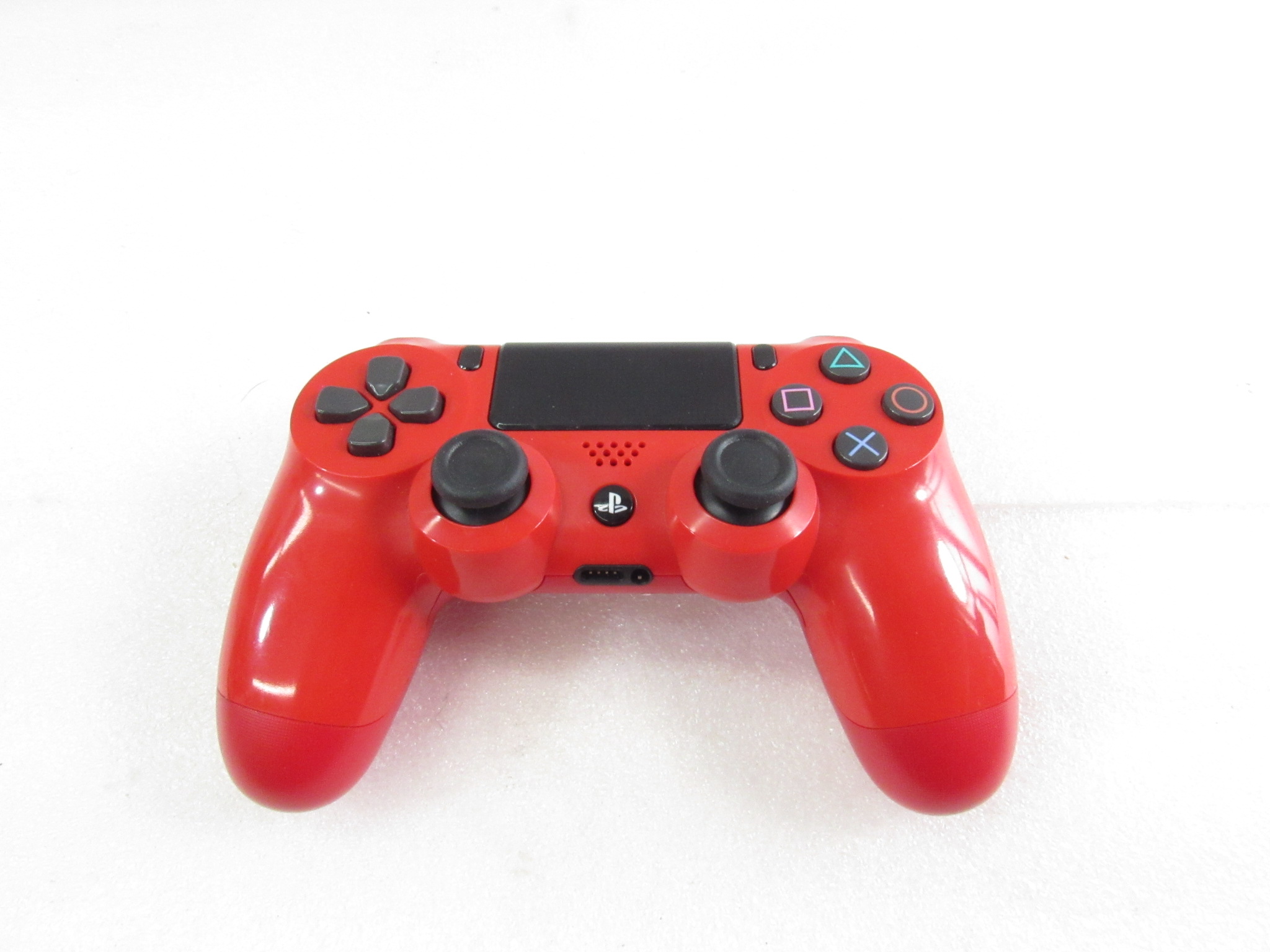 Sony DualShock 4 CUH-ZCT2U for the PlayStation 4 Video Game Controller Red