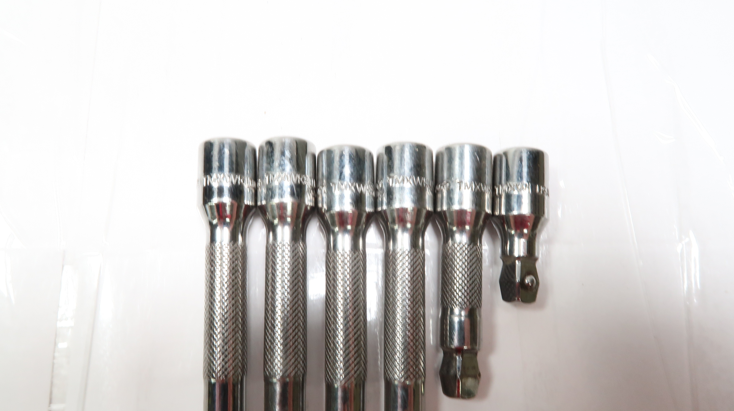 Snap-on Tools 106BTMX 6 pc 1/4" Drive Knurled Extension Set