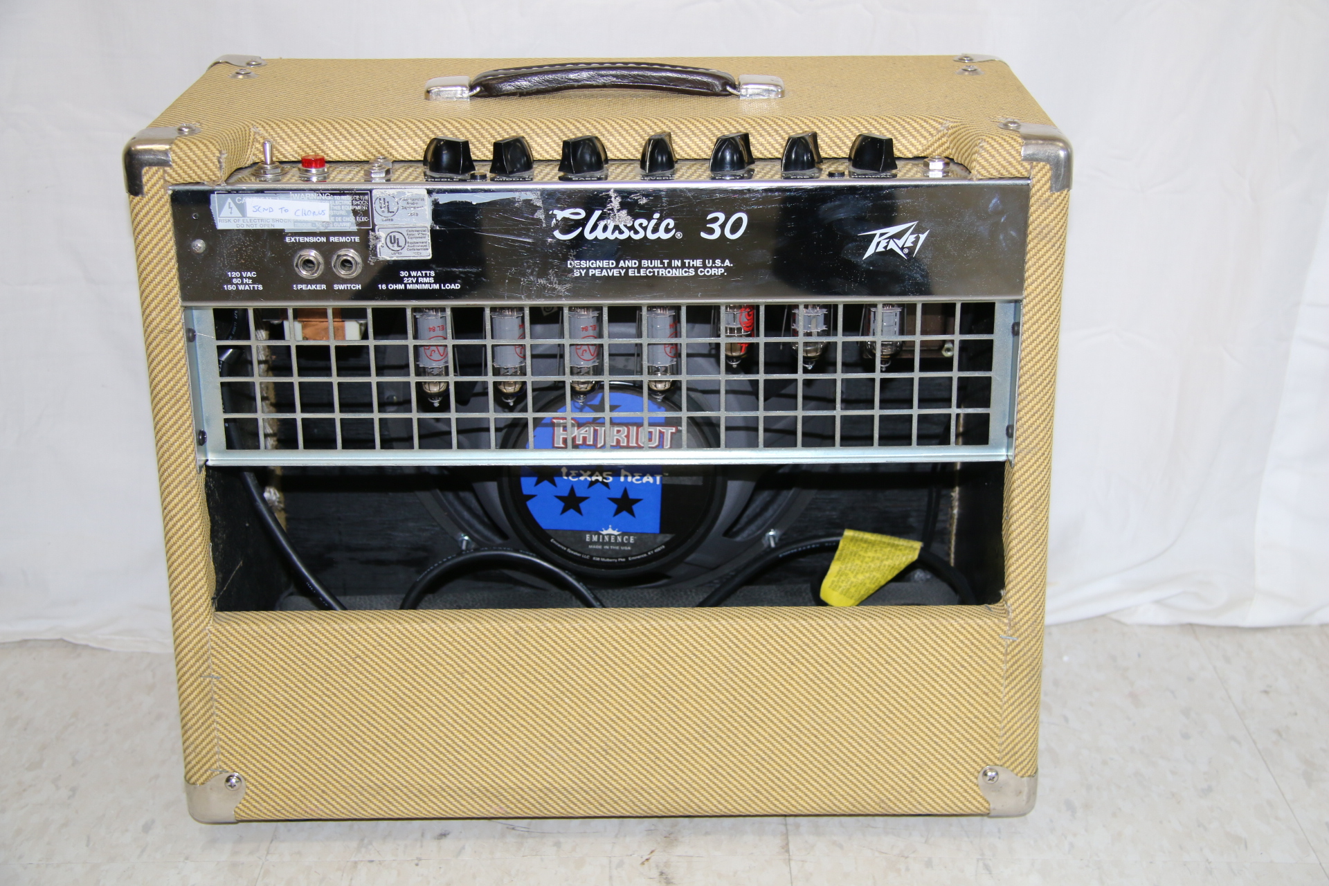 Peavey Classic 30 112 30W Guitar Combo Amplifier In Store Pick Up Only