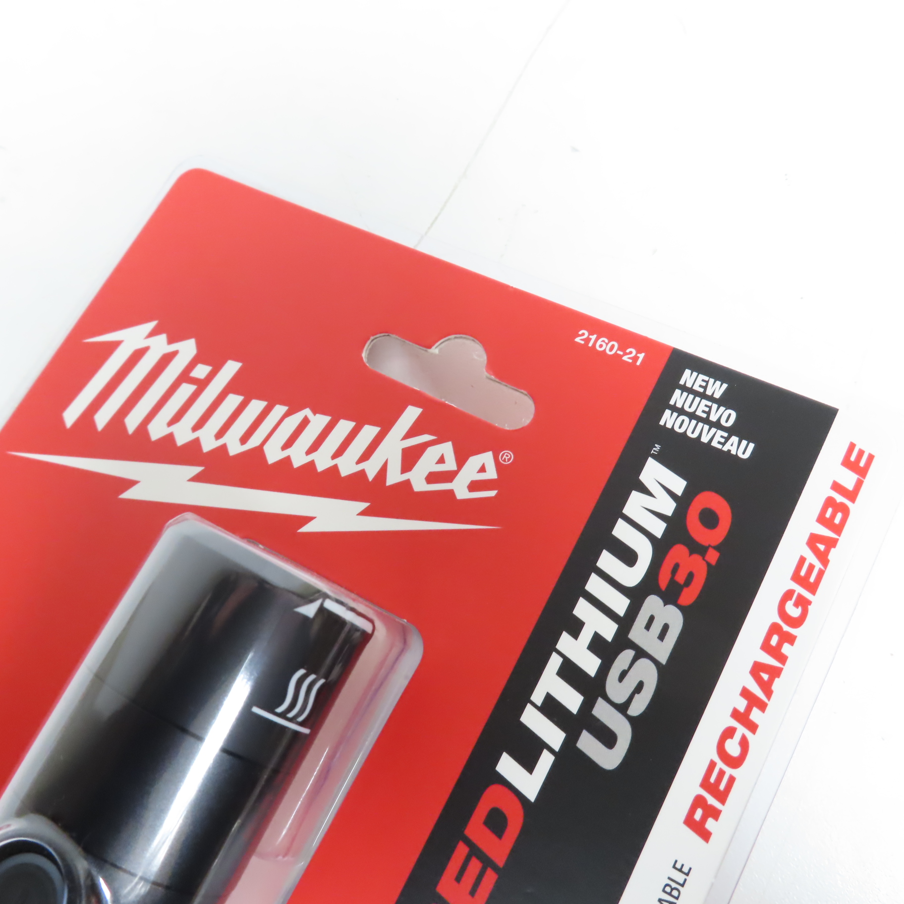 Milwaukee 2160-21 USB Rechargeable 800L Compact Flashlight (In Box) 3721