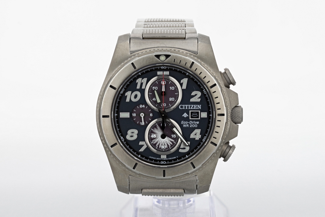 Citizen Promaster Tough 44mm Gray Dial Chronograph Stainless Steel Men ...