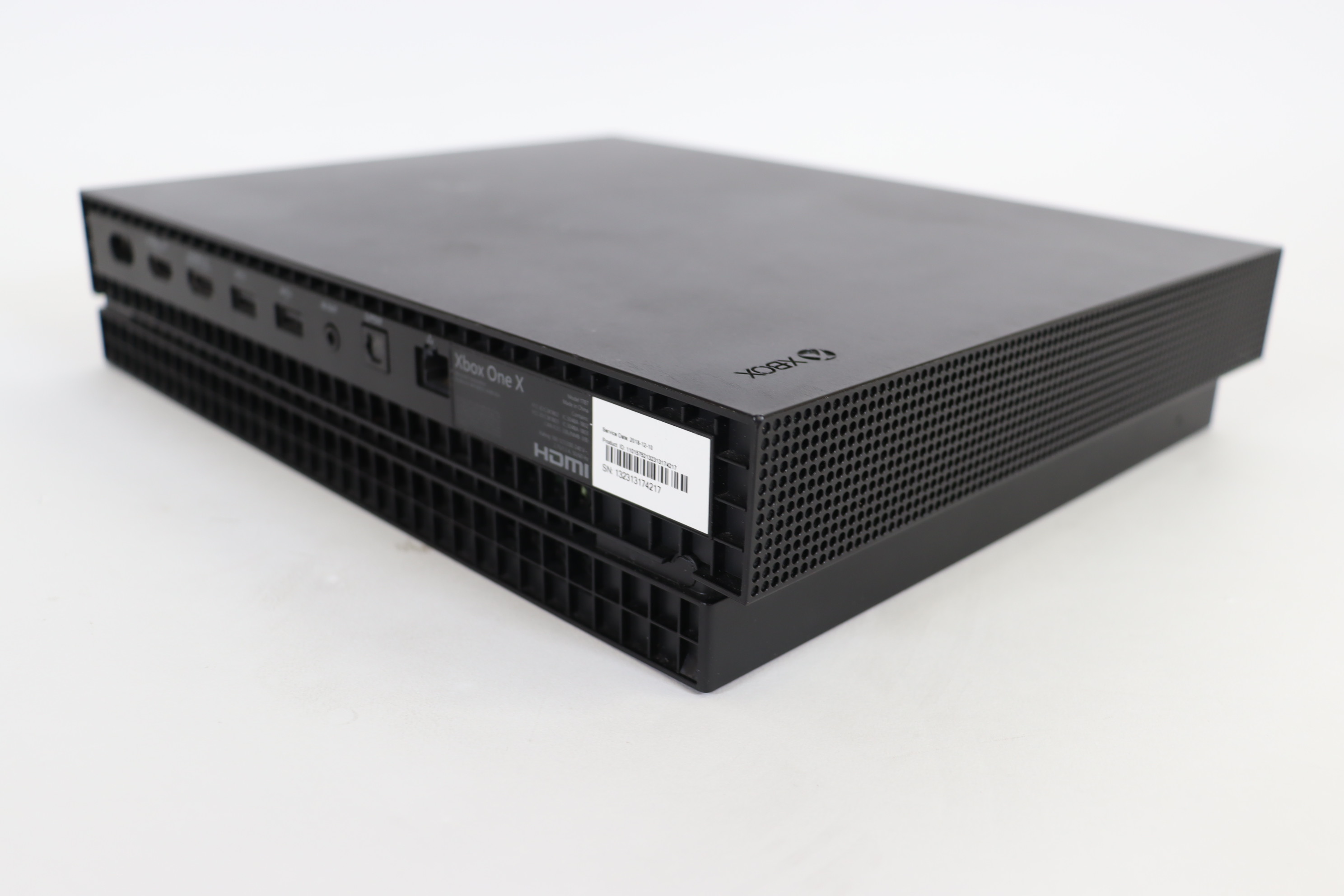 Microsoft Xbox One X 1787 1TB 4K Black Body Home Video Game Console - 0425