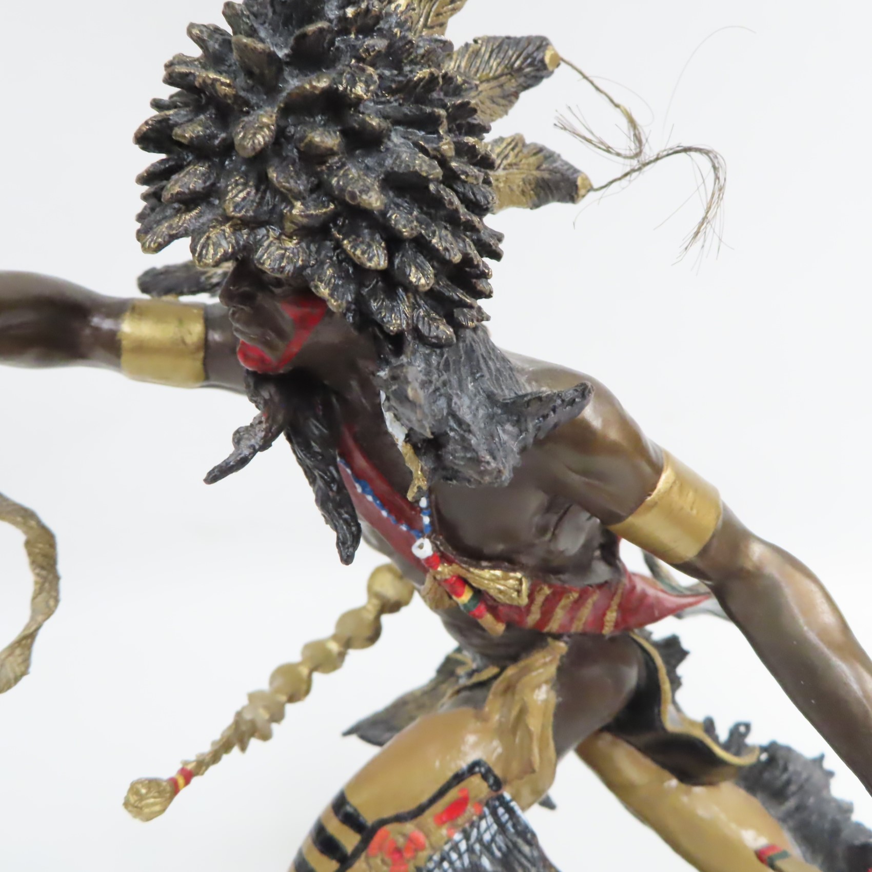 The Franklin Mint presents Spirit of The Raven Bronze Statue