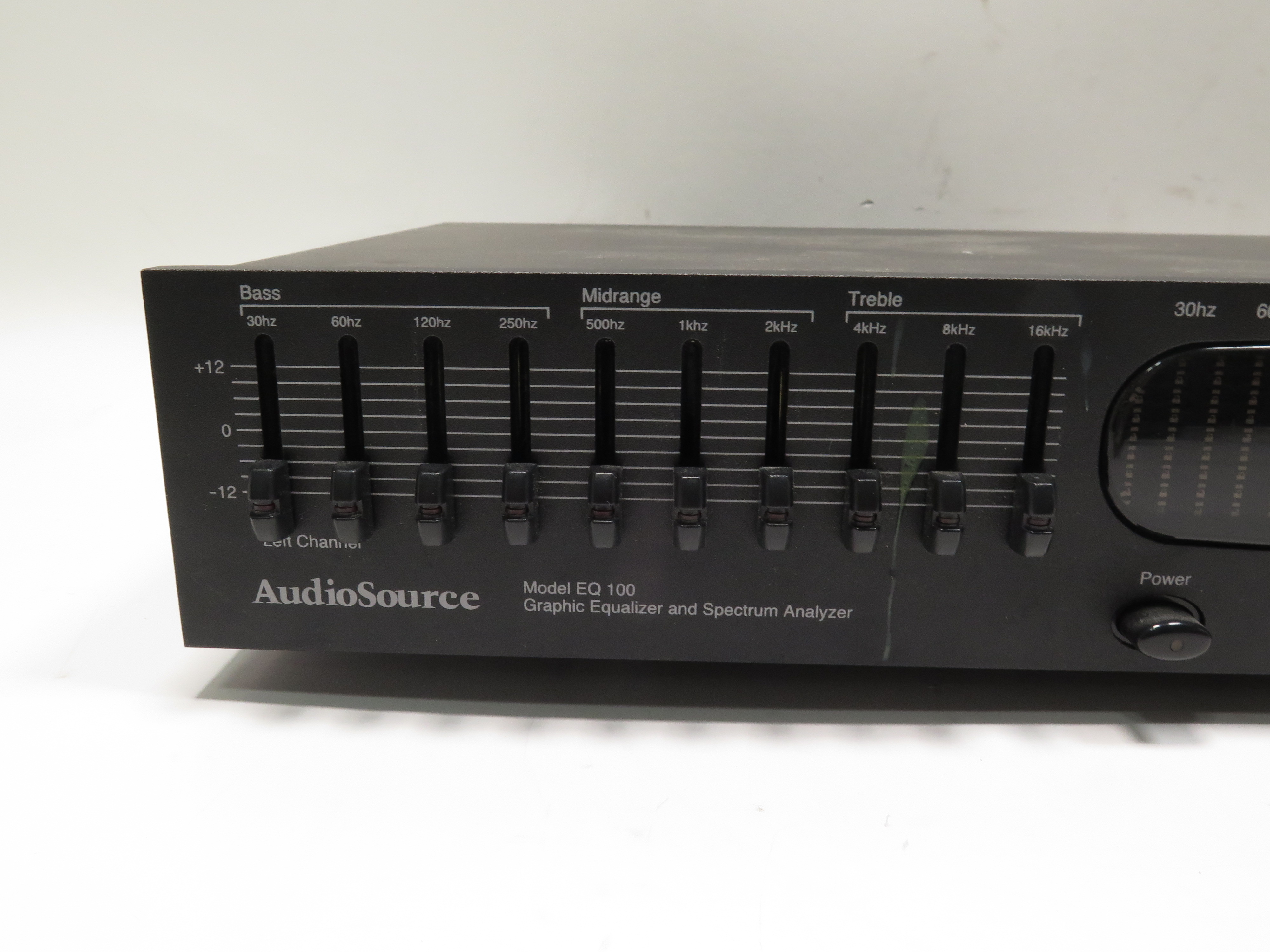 Audio Source EQ100 Graphic Equalizer Spectrum Analyzer 2860