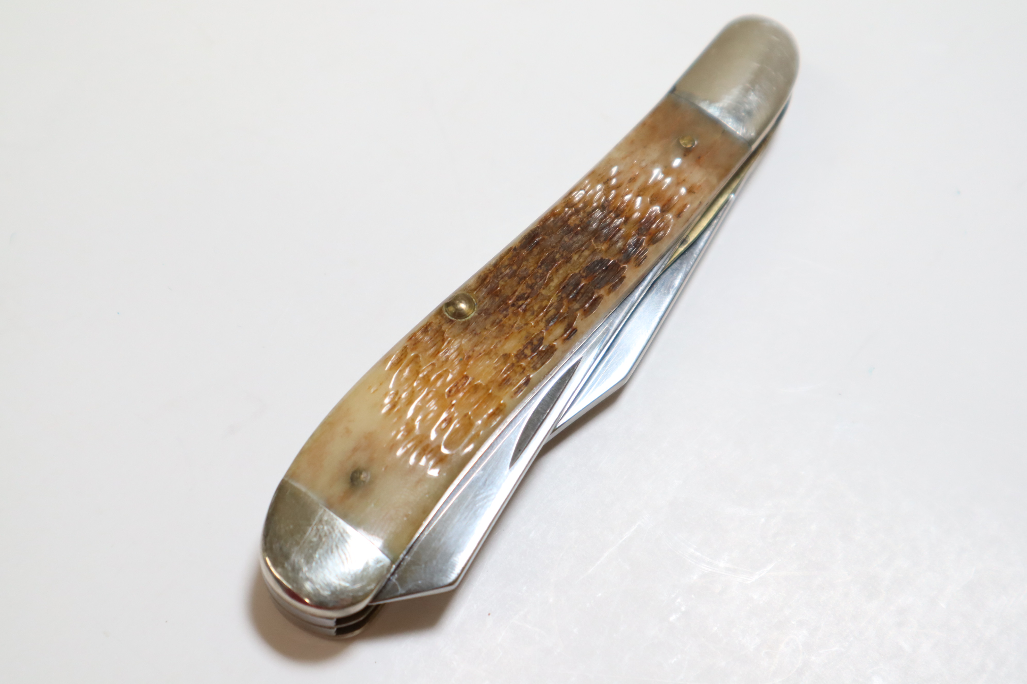 Case Cutlery Bone 6240 SS Limited Edition Dogleg Trapper Knife