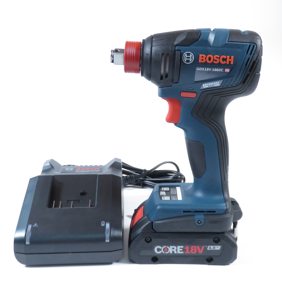 Bosch GDX18V-1860C 18V 1/4" - 1/2" VS Brushless Cordless Impact Driver