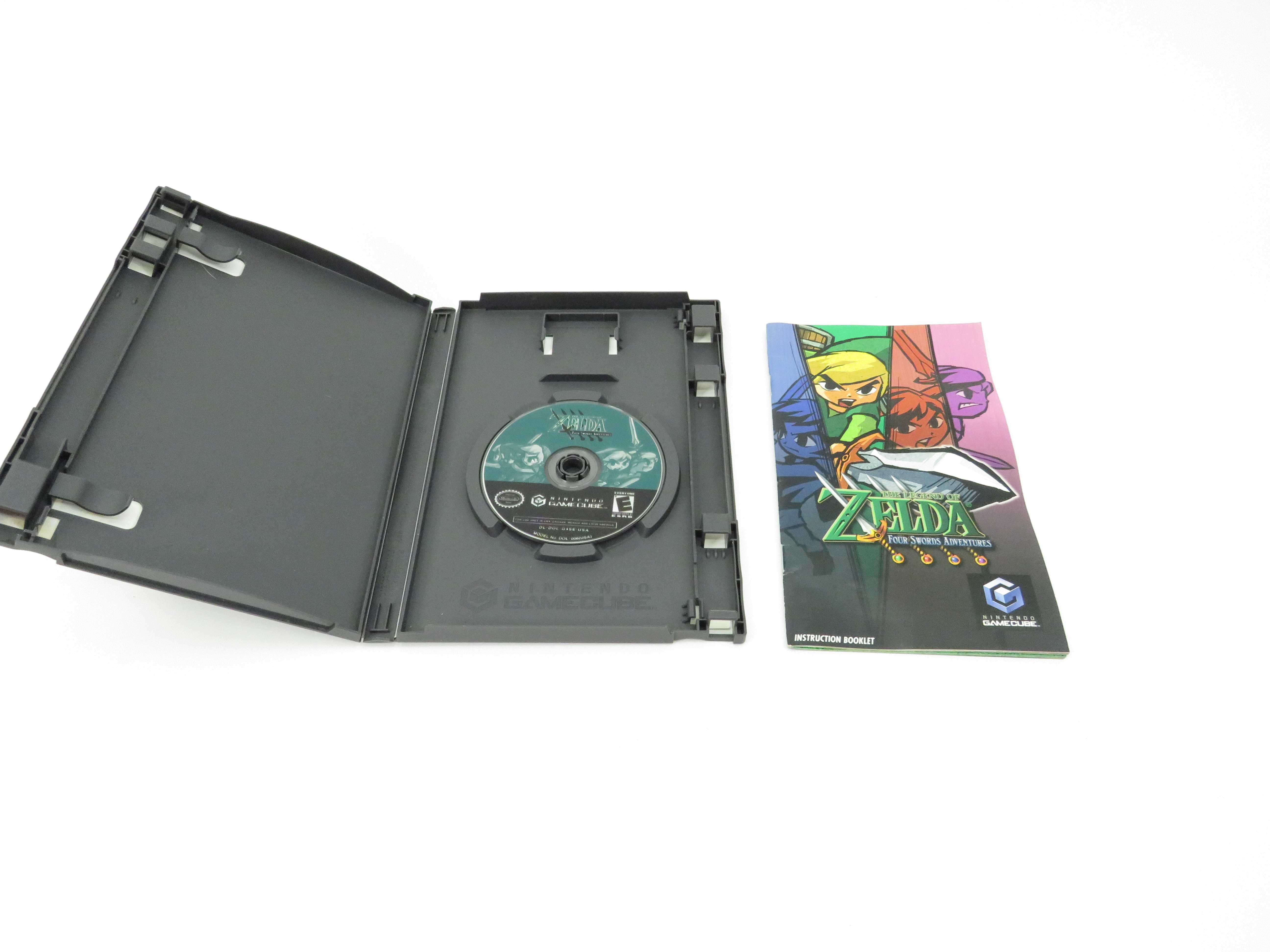 Nintendo The Legend of Zelda Four Swords Adventures GameCube Video Game ...