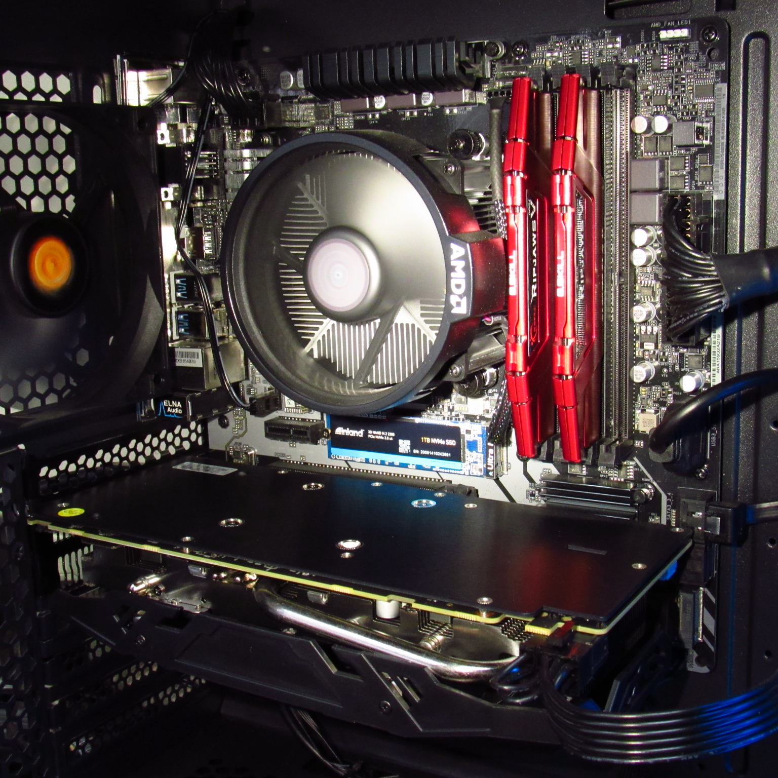 Gaming PC Ryzen 5 3600X 3.8GHz Radeon RX 580 16GB RAM 1TB+1TB SSD ...