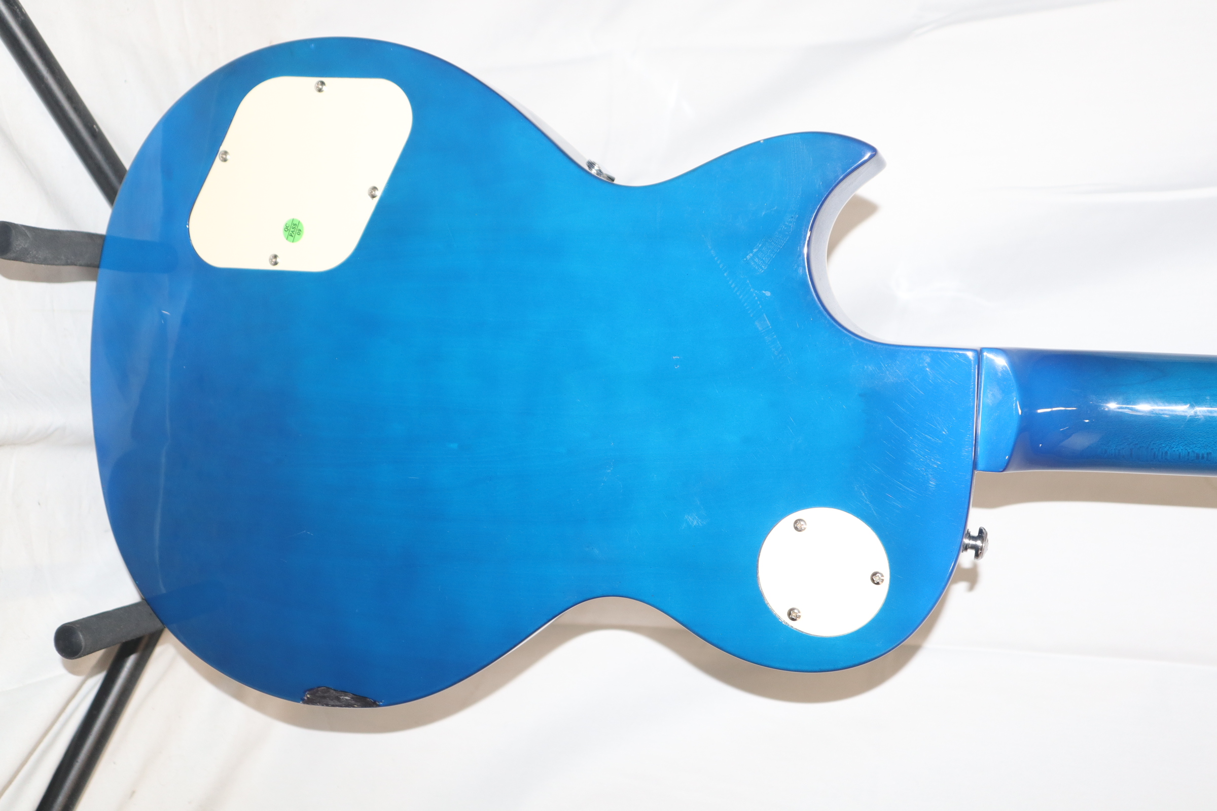 Elite Goldltop Style Proline LP-GTS Blue/White 6-String 22-Fret ...